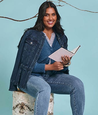 Plus Size Denim Jeans: Wide Leg, Skinny, Crop & High Waisted Jeans AU