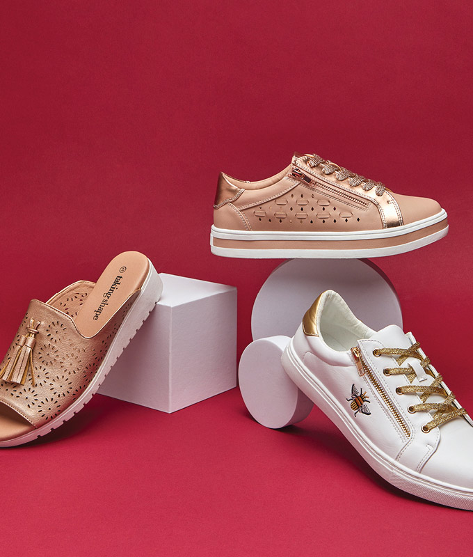 Shop Fifi Fly Knit Sneaker | Wide Fit Shoes | Taking Shape AU