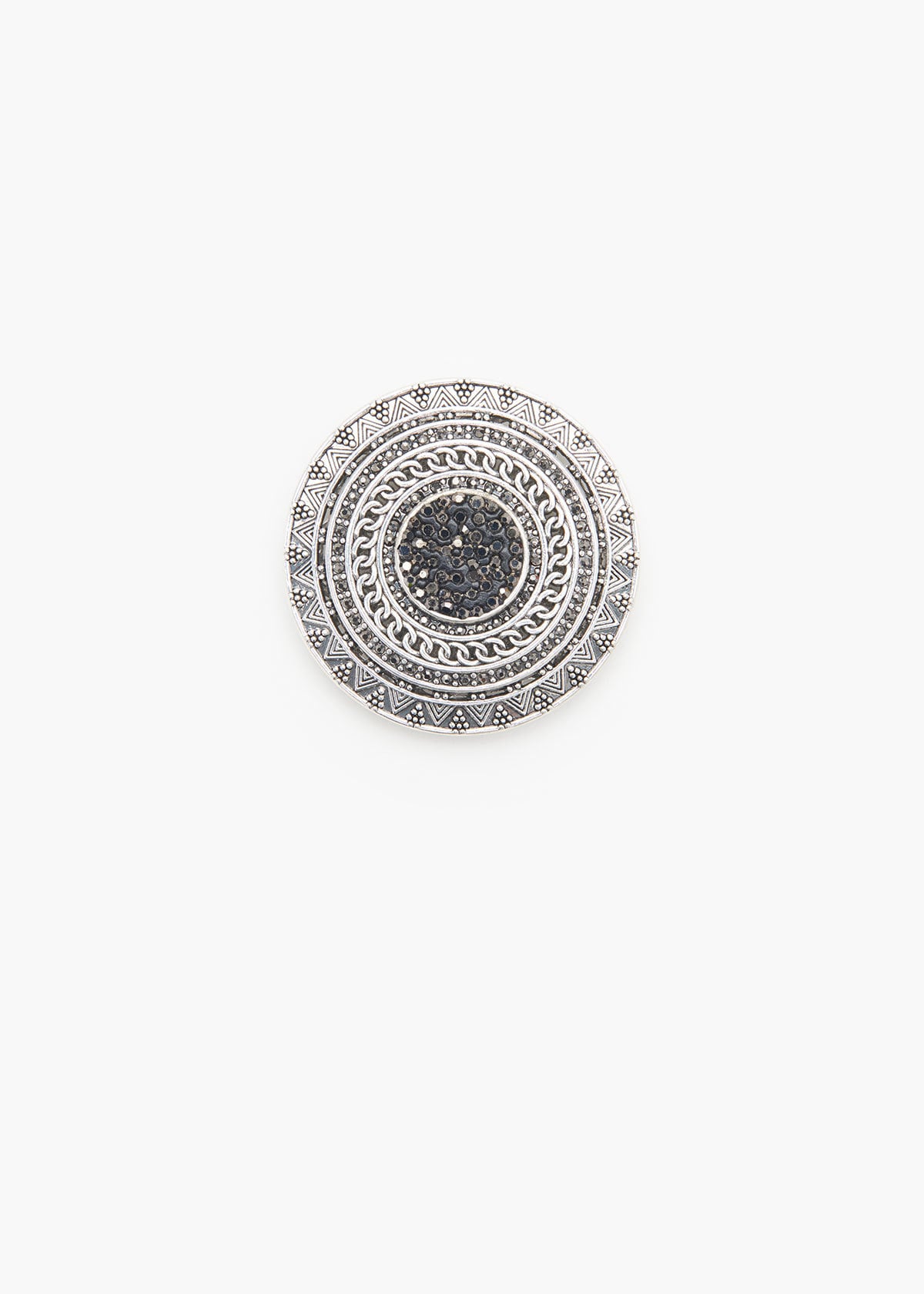 Shop Ornate Metal Brooch in Silver | Accessories | Taking Shape AU