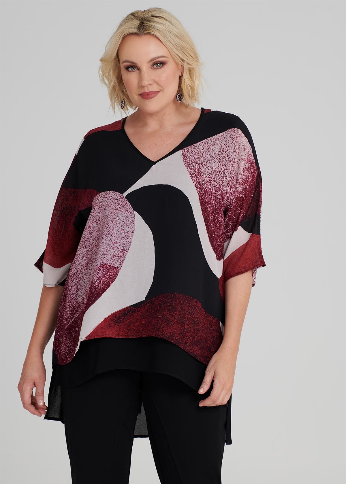 Shop Plus Size Winter Hue Tunic, Multi | Taking Shape AU