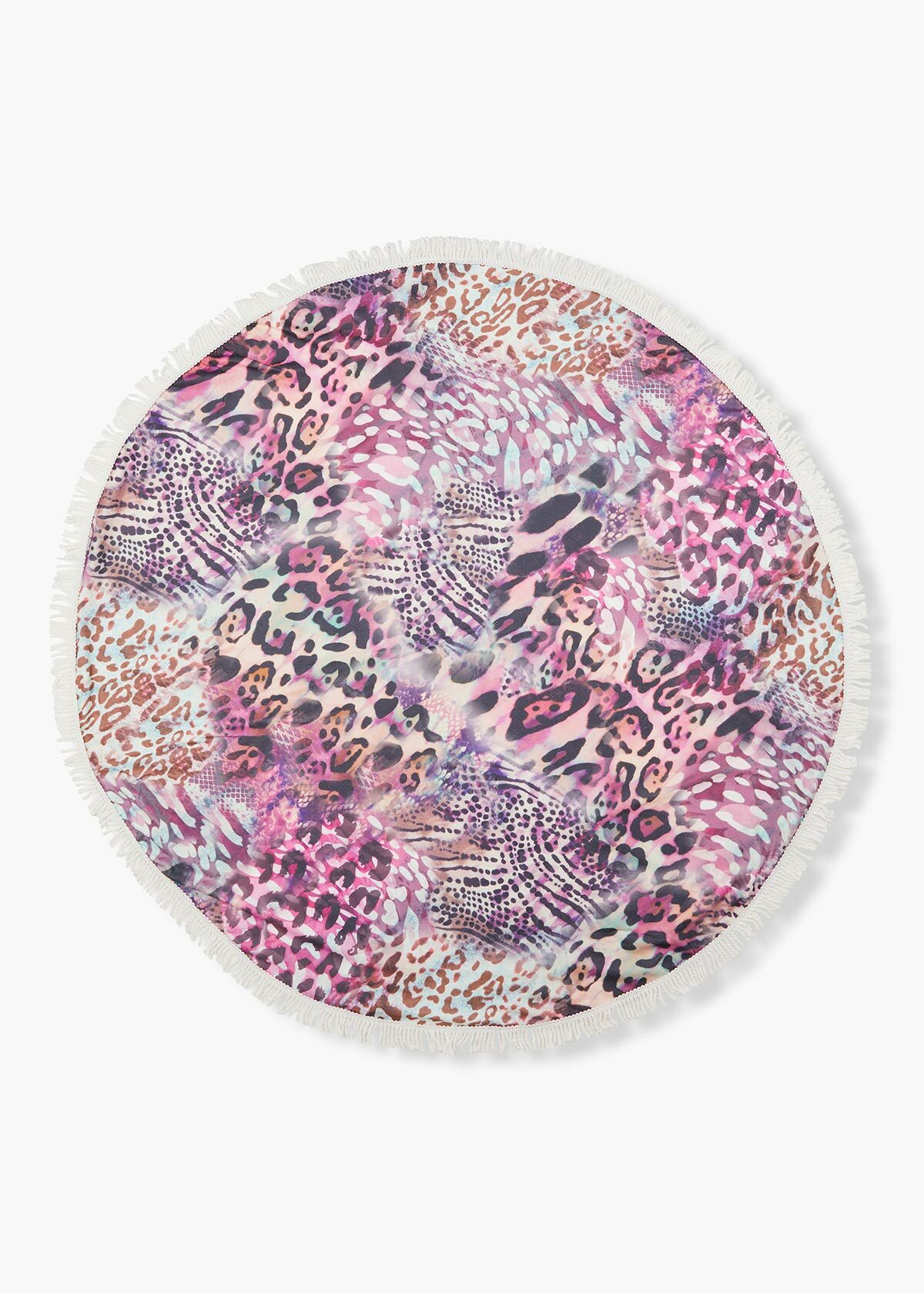 Shop Animal Circle Beach Towel in Multi | Accessories | Taking Shape AU