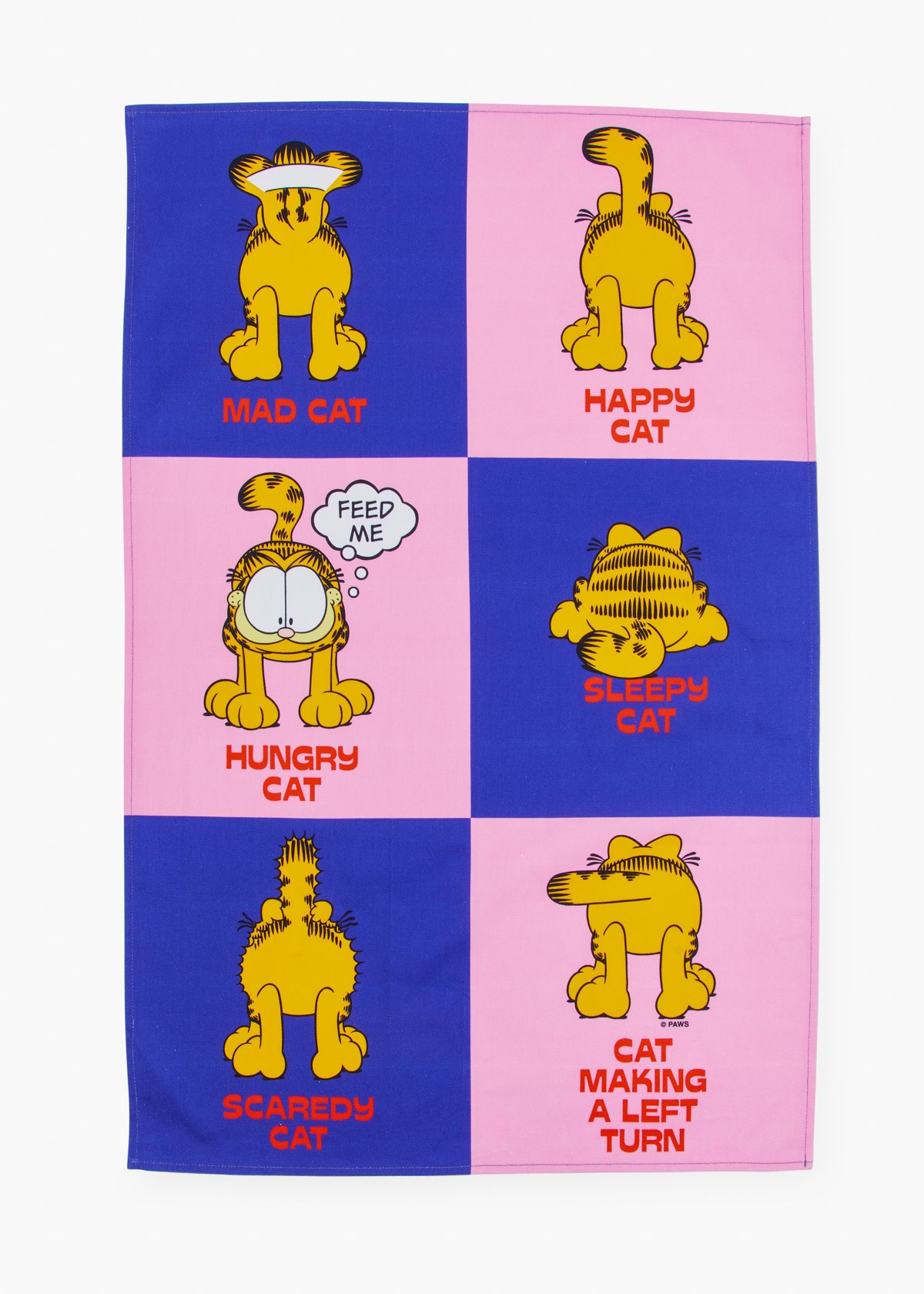 Shop Garfield Tea Towel in Multi | Accessories | Taking Shape NZ