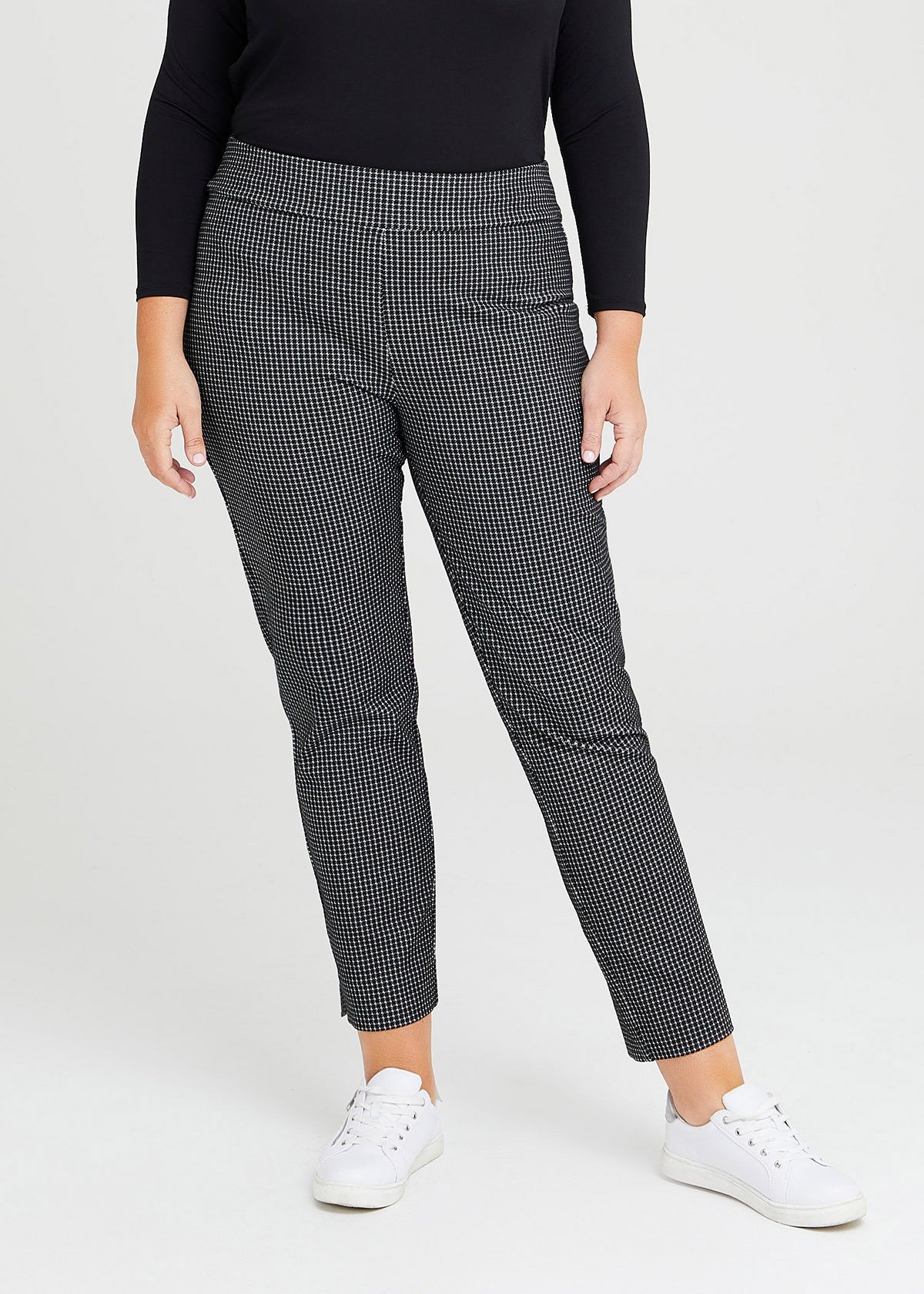 Shop Plus Size Tall Checknote Pant, Print | Taking Shape AU
