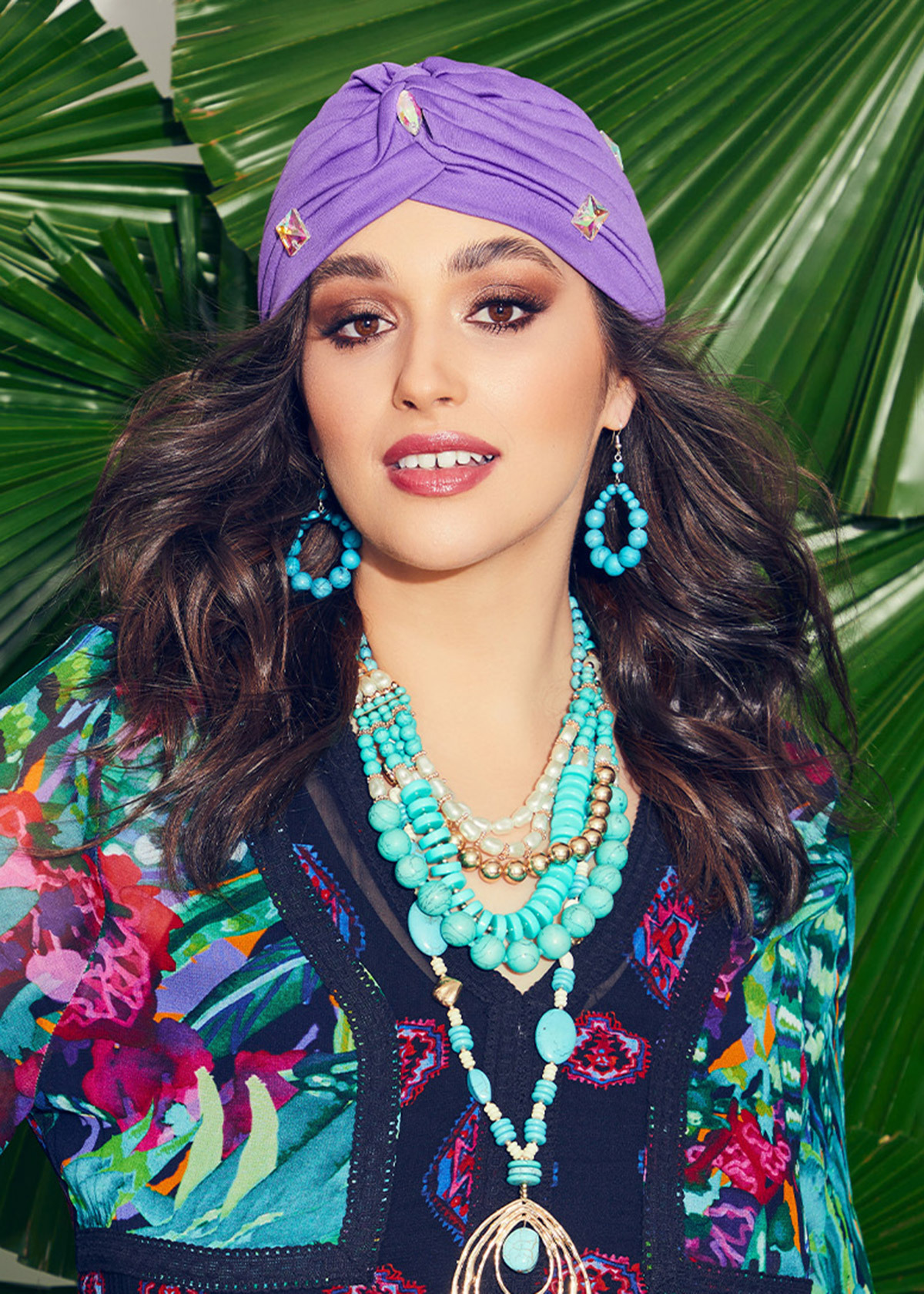 Shop Glam Turban in Purple | Accessories | Taking Shape AU