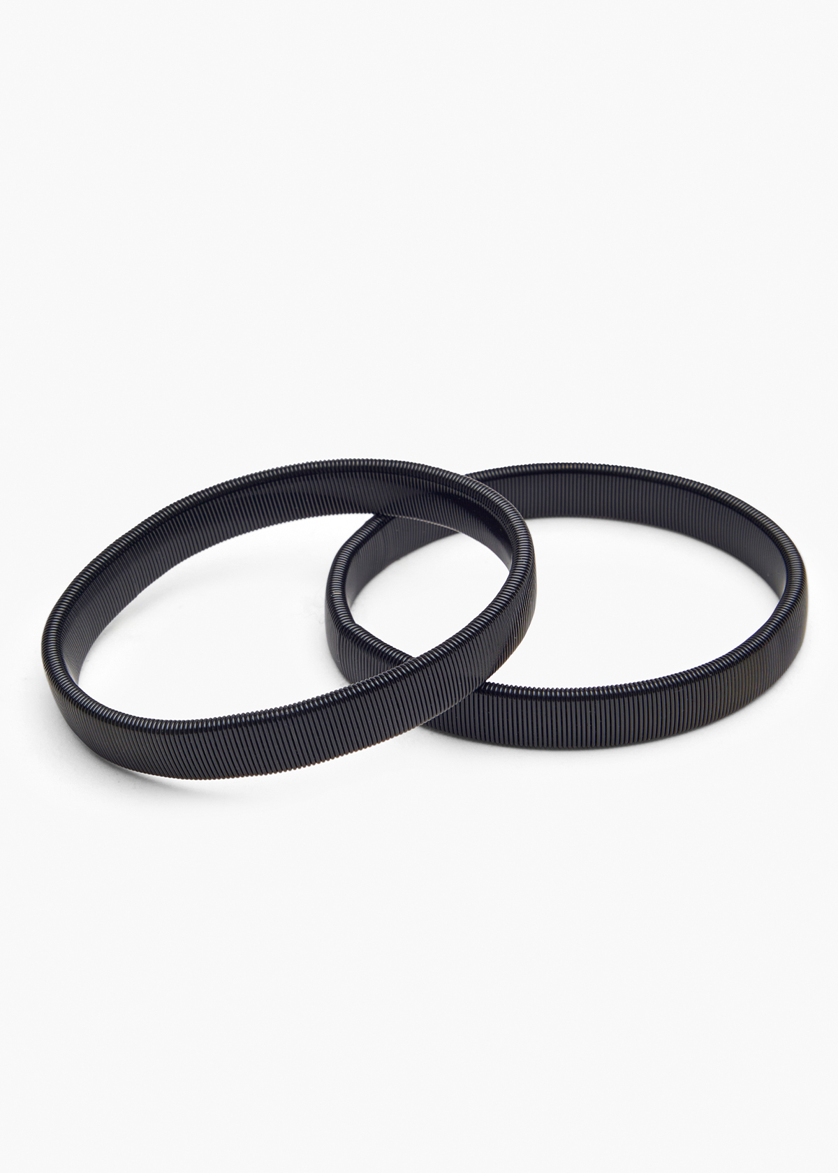 2 x Stretch Arm Bands in Black - Women's Jewellery | Taking Shape AU