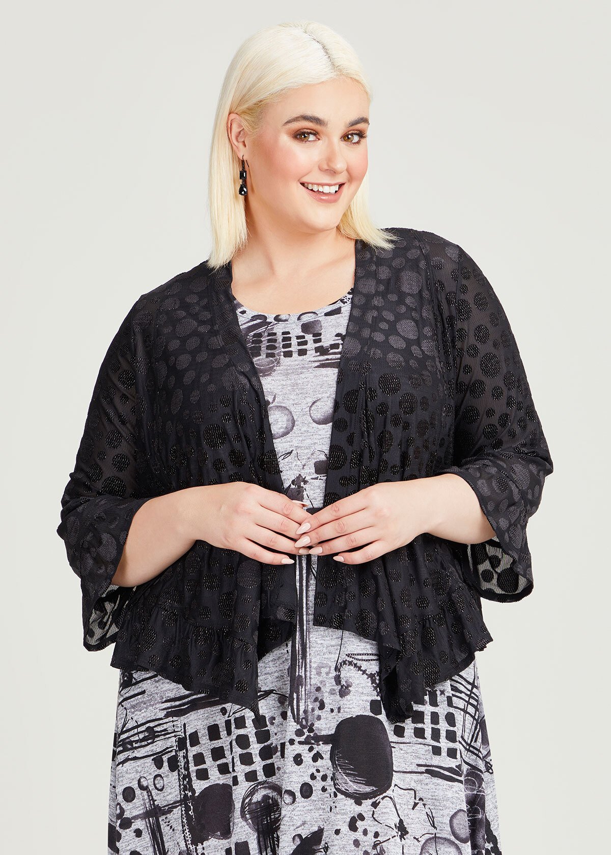 Shop Plus Size Ziggy Cardigan, Multi | Taking Shape AU