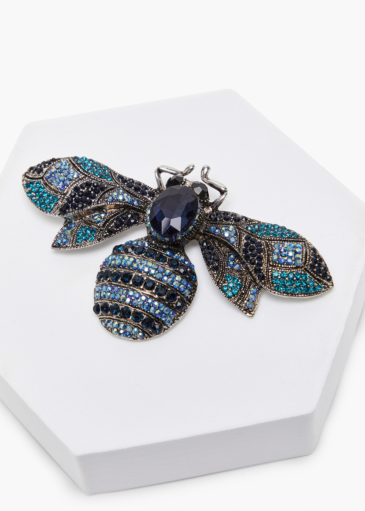 Shop Bee Brooch in Blue | Accessories | Taking Shape AU