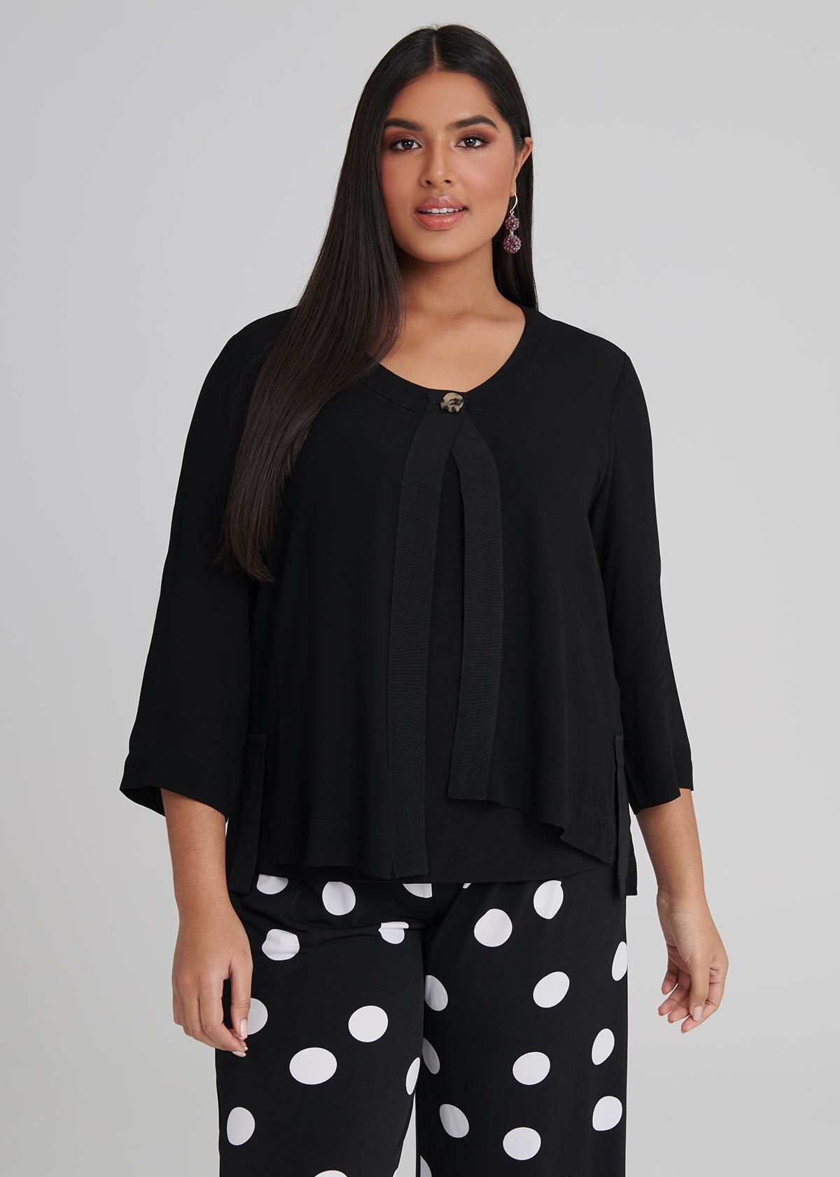 Shop Plus Size Highlife Jacket in Black | Taking Shape AU