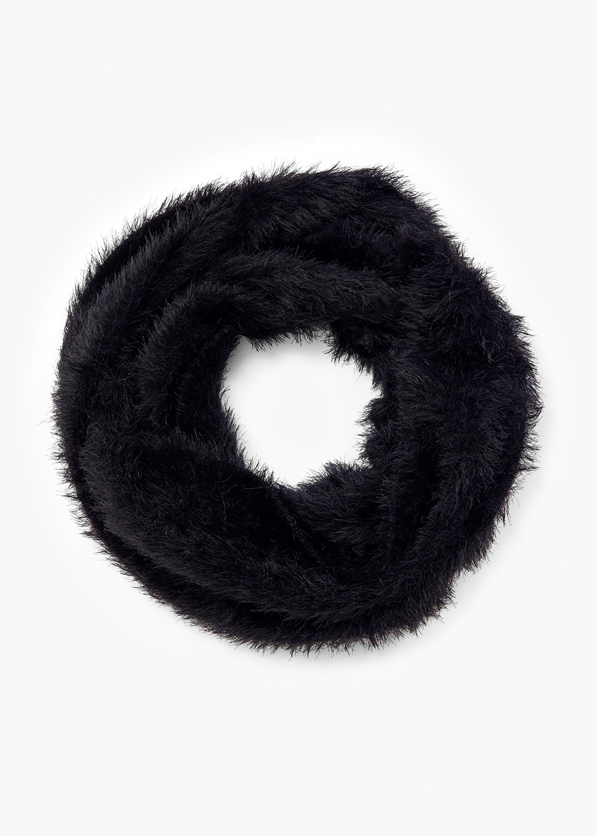 Shop Fuzzy Snood in Black | Accessories | Taking Shape AU