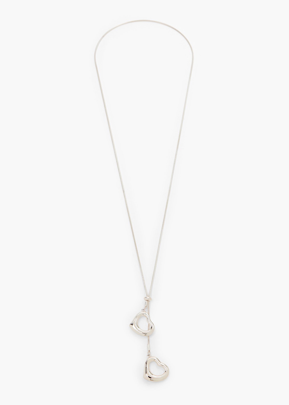 Shop Simple Heart Lariat in Silver | Accessories | Taking Shape AU