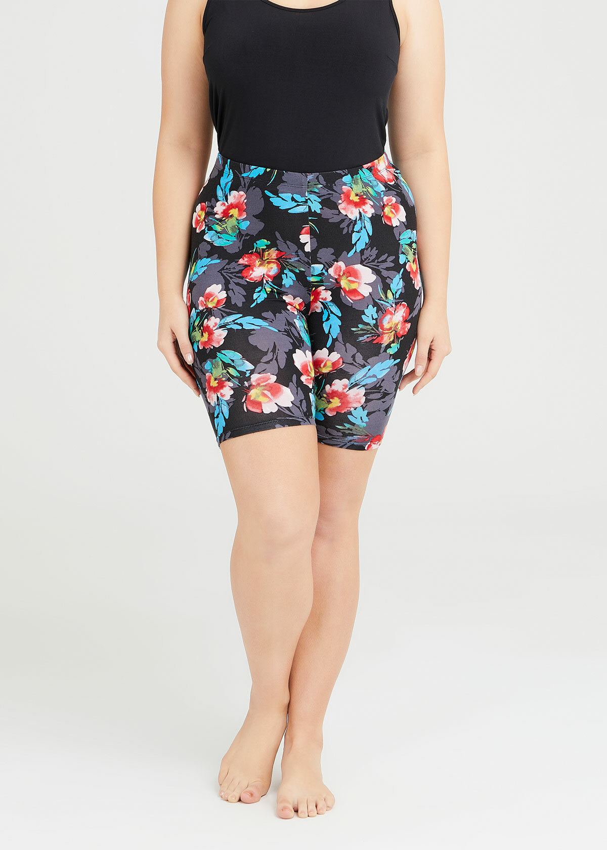 Shop Plus Size Bamboo Azalea Anti Chafe Short, Multi | Taking Shape NZ