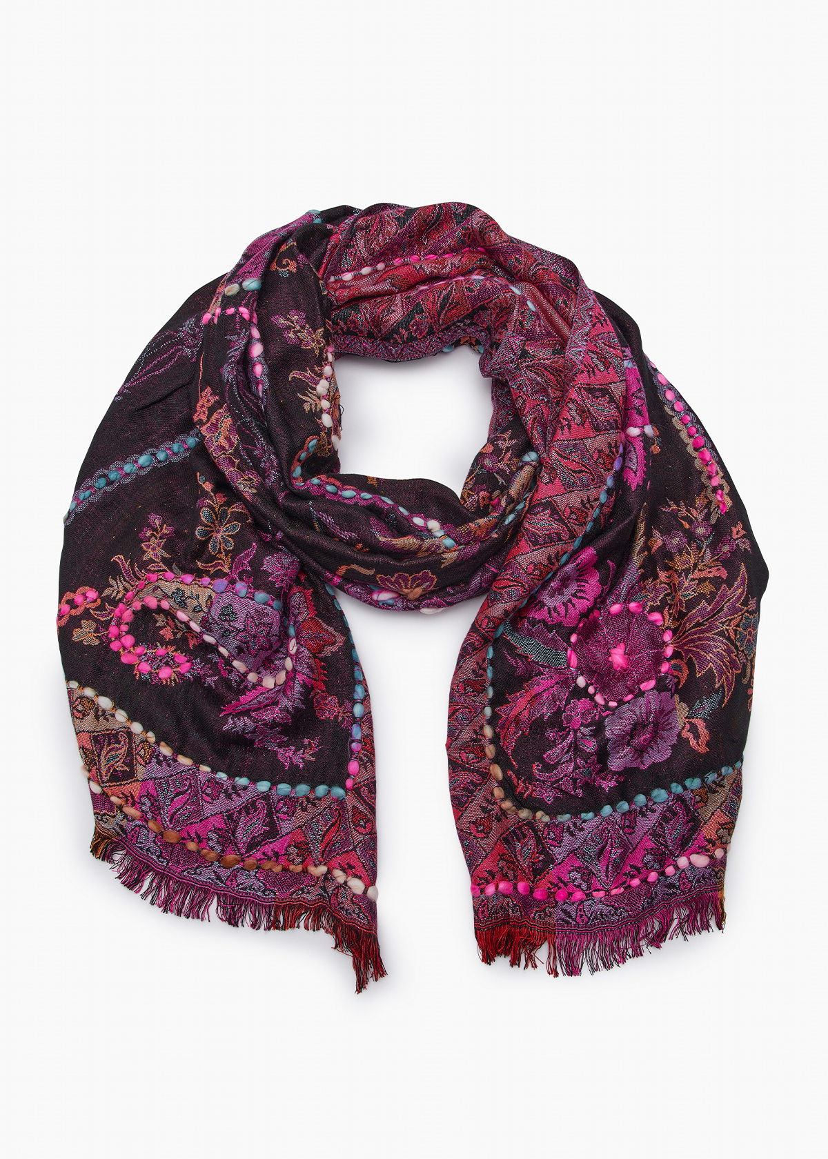 Shop Winter Embroidered Scarf | Accessories | Taking Shape AU