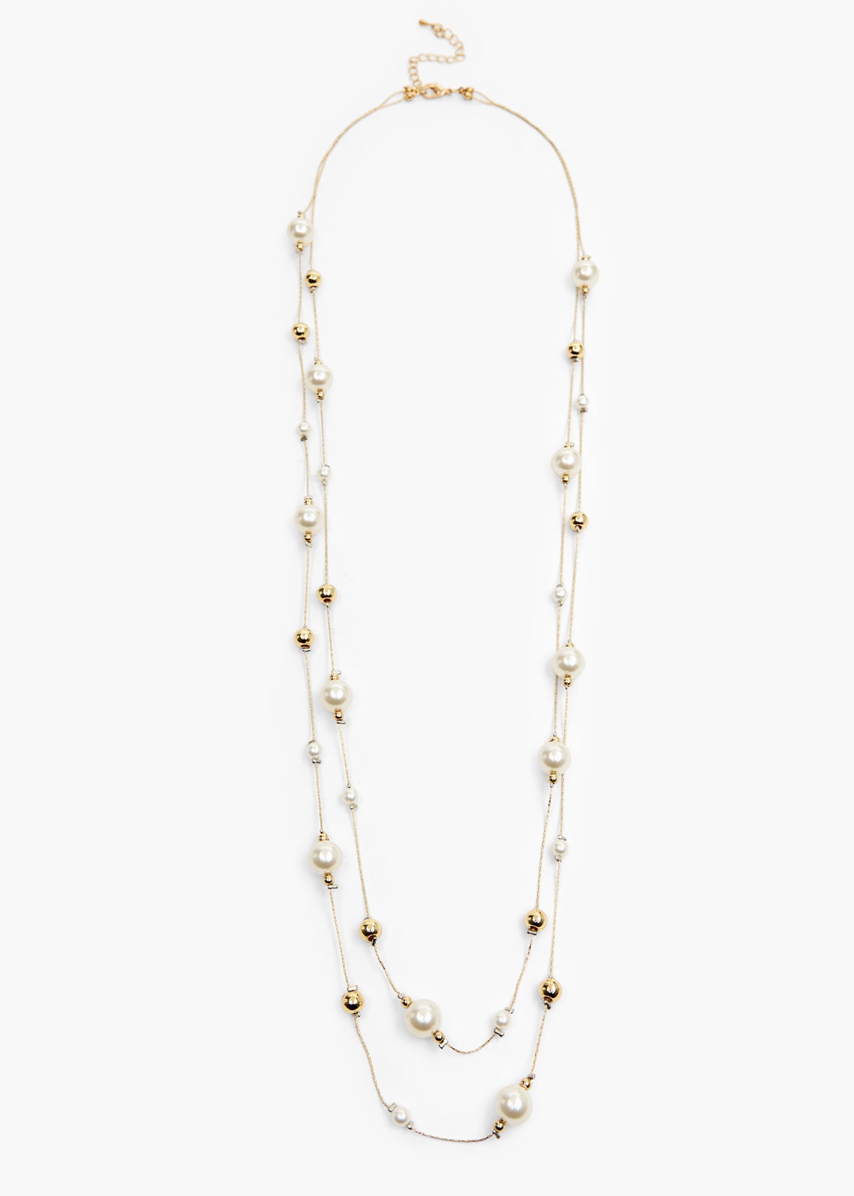 Shop Long Pearl Necklace in White | Accessories | Taking Shape AU