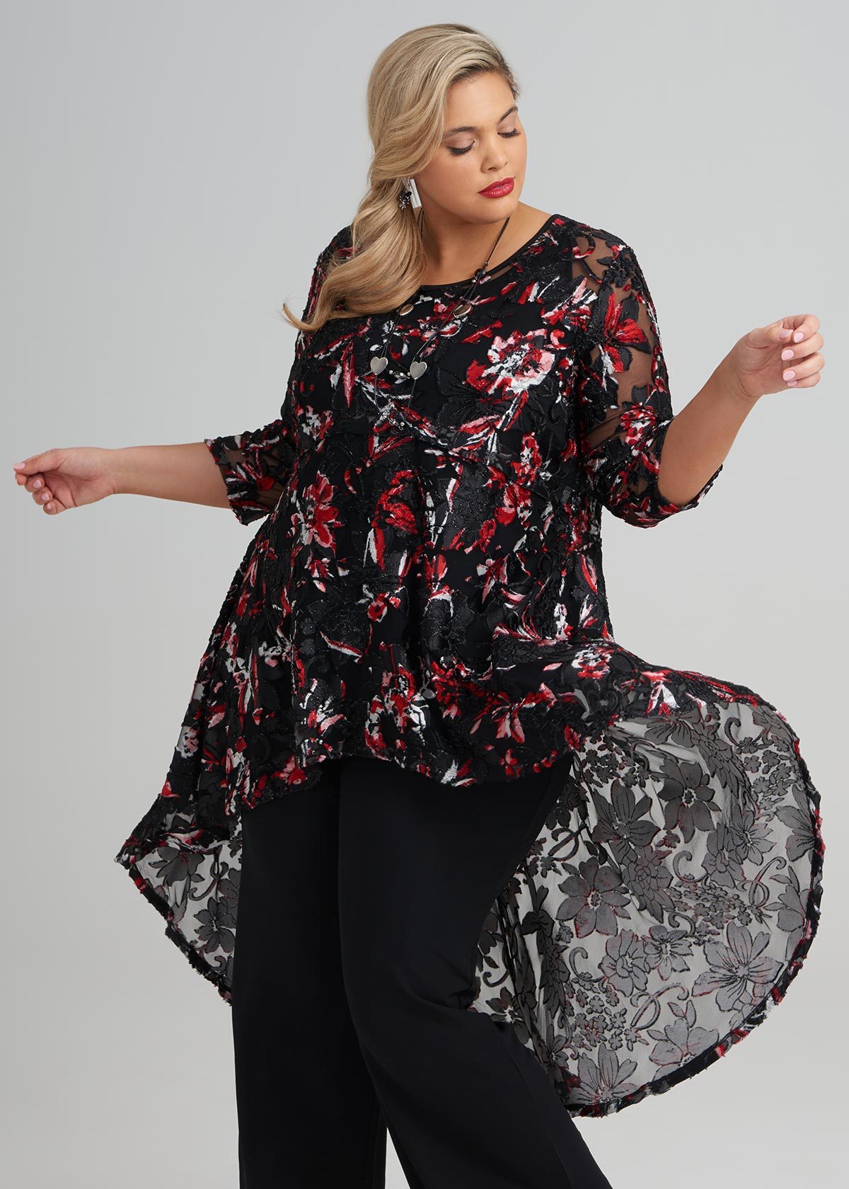 Shop Plus Size Stella Tunic, Print | Taking Shape AU