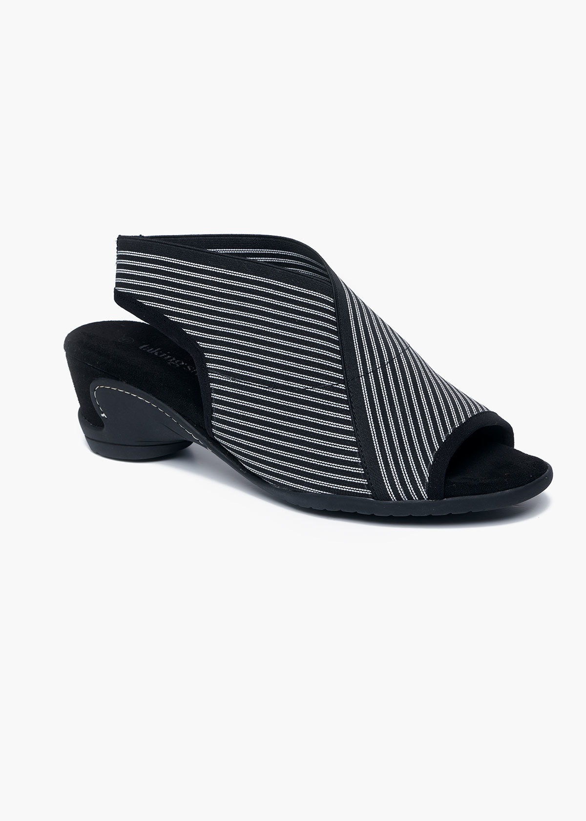 Shop Black Elle Elastic Wedge | Comfortable Shoes | Taking Shape AU