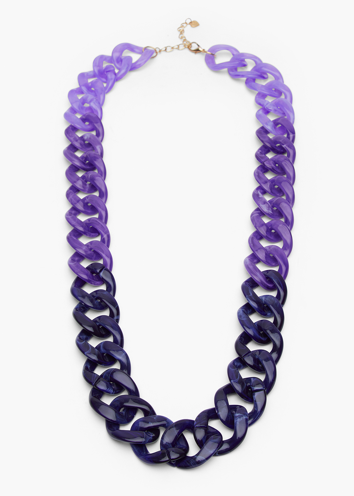 Shop Long Chain Necklace in Purple | Accessories | Taking Shape AU