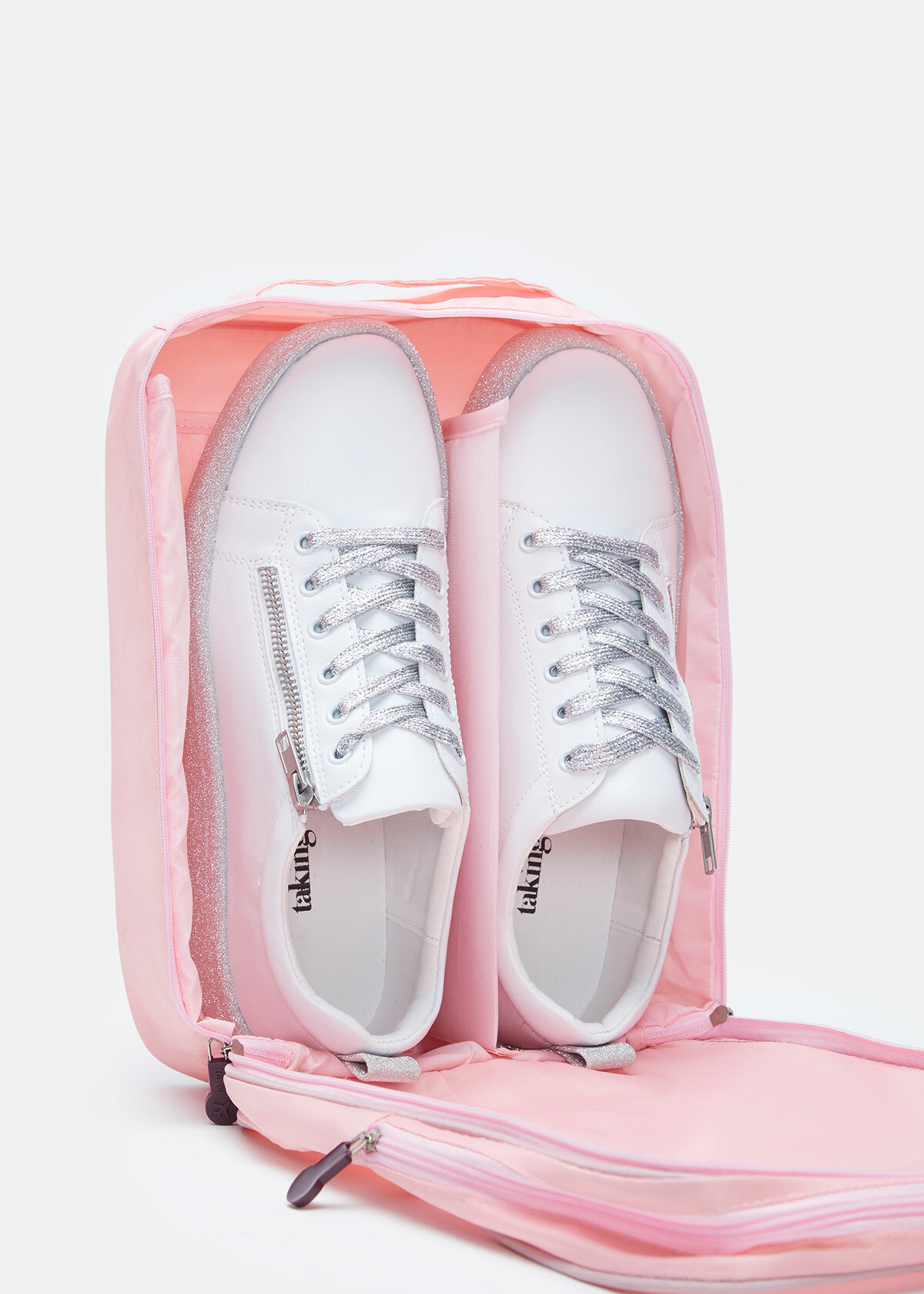 Shop Travel Shoe Packing Bag in Pink | Accessories | Taking Shape AU