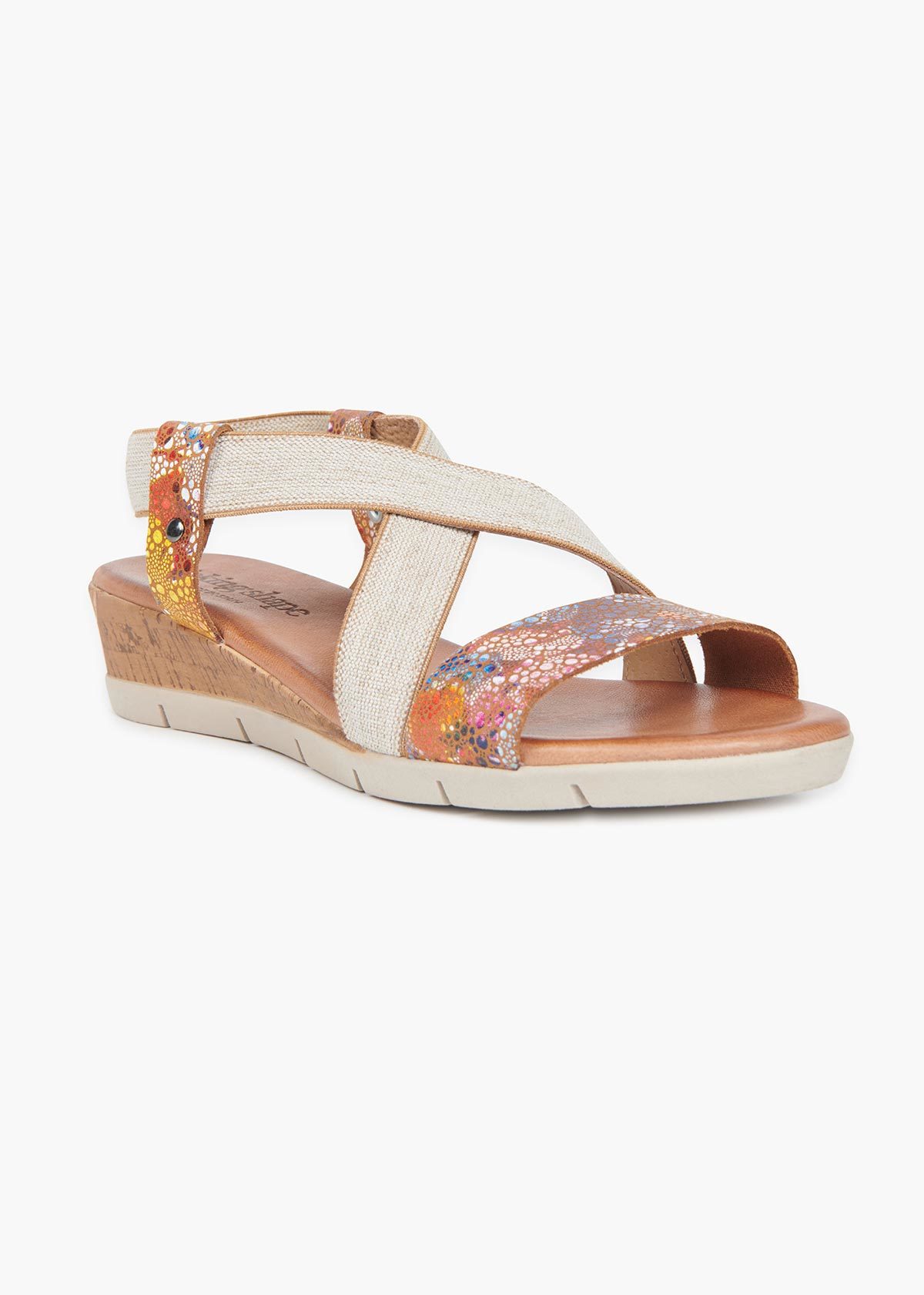 Shop Multi Marbella Leather Sandal | Comfortable Shoes | Taking Shape AU
