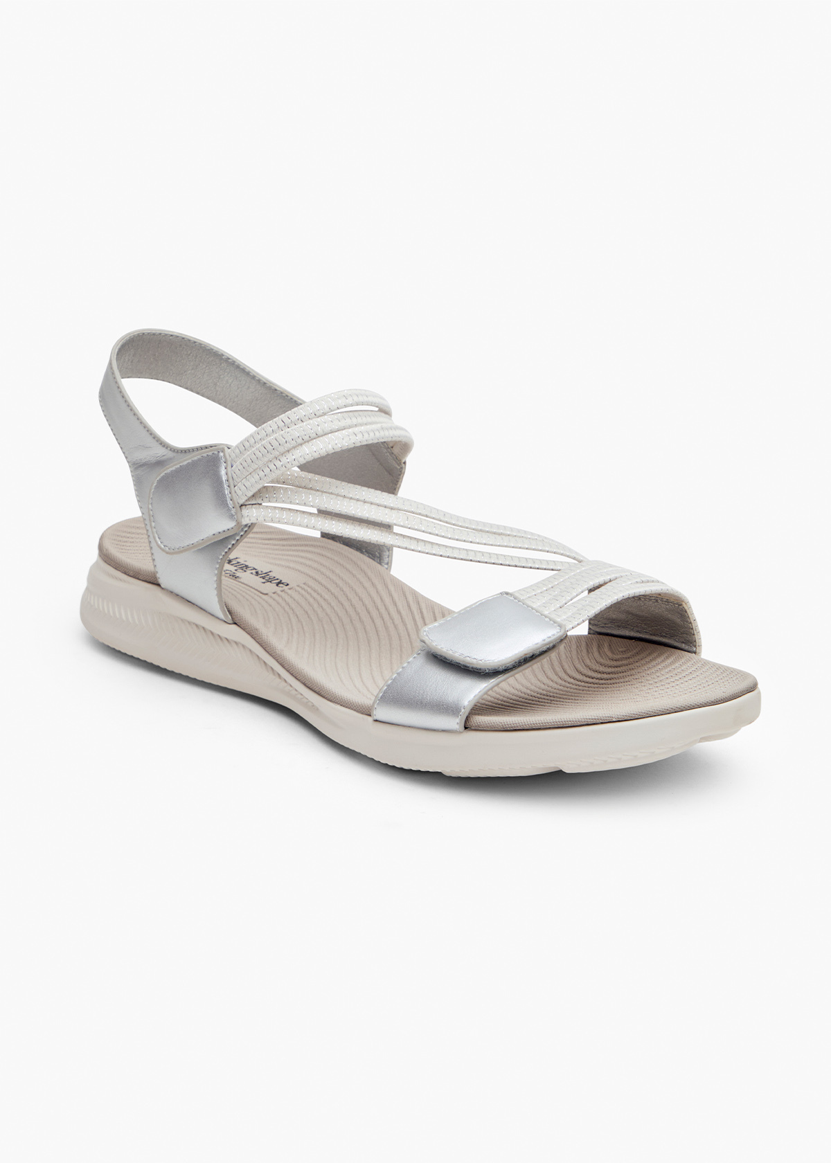 Black Flex Comfort Beigeal in Silver for Women | Taking Shape AU