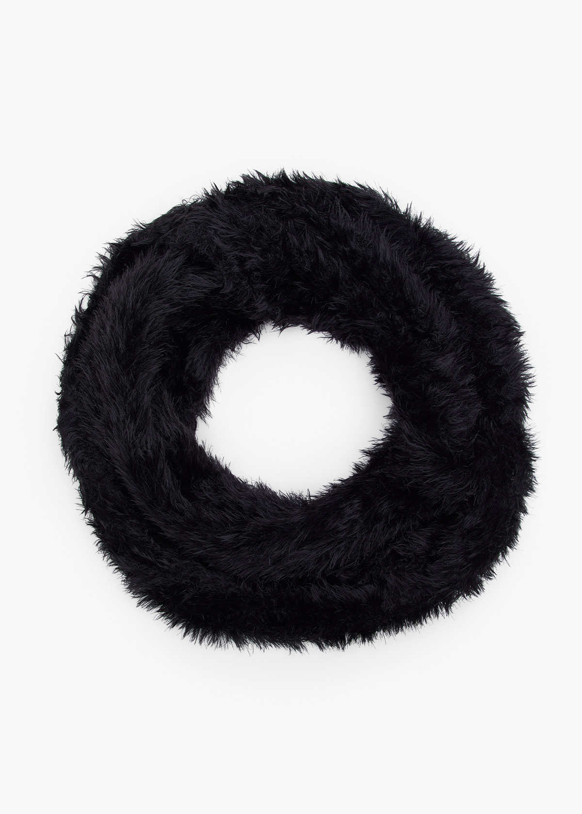 Shop Fuzzy Snood in Black | Accessories | Taking Shape NZ