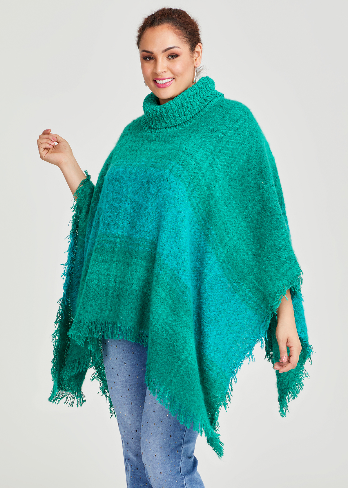 Shop Check Poncho | Accessories | Taking Shape AU