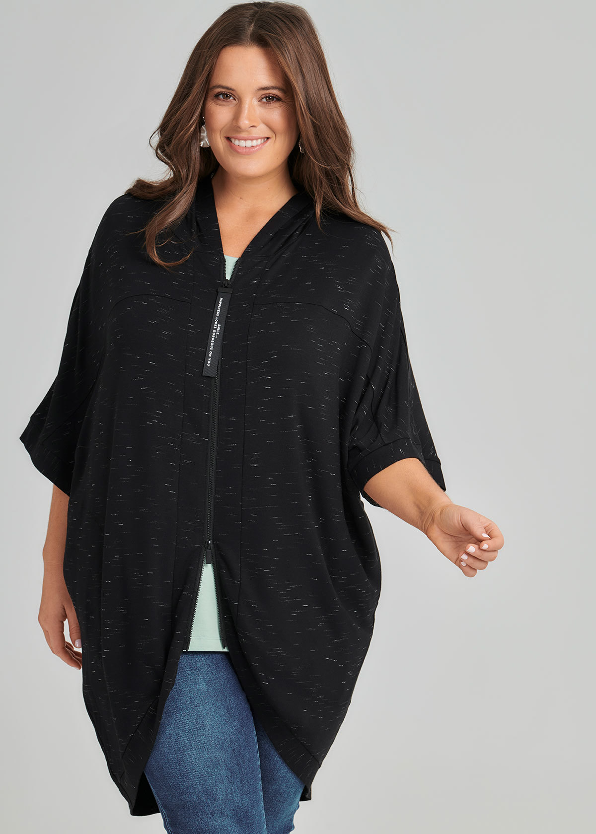 Shop Plus Size Cocooning Jacket, Black | Taking Shape AU