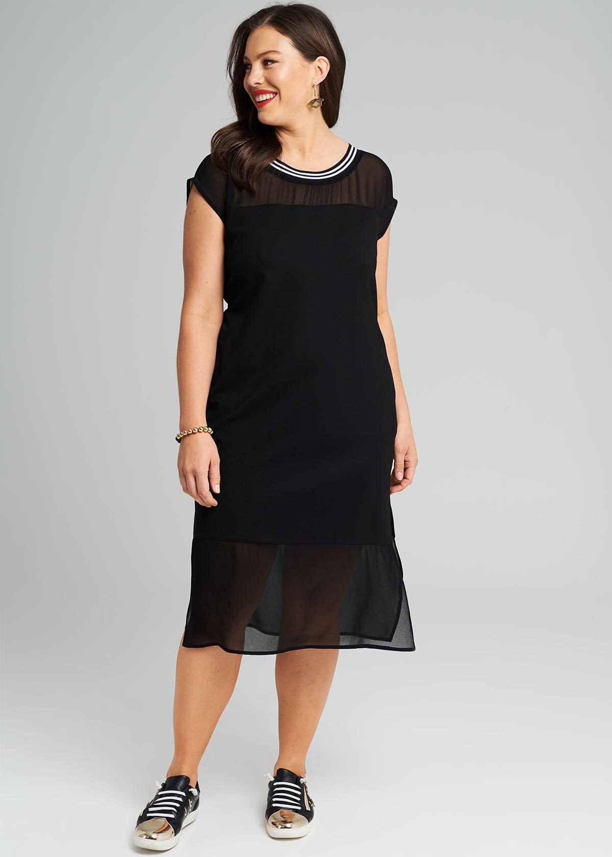 Shop Plus Size Revival Dress, Black | Taking Shape AU