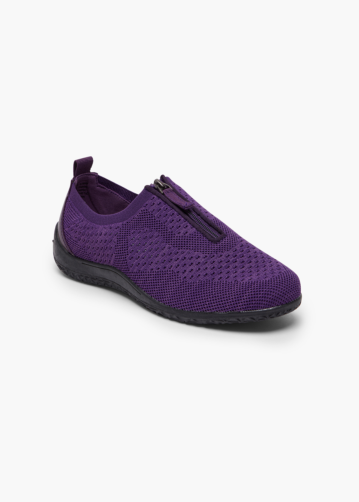 Shop Purple Zip Front Sneaker | Comfortable Shoes | Taking Shape AU