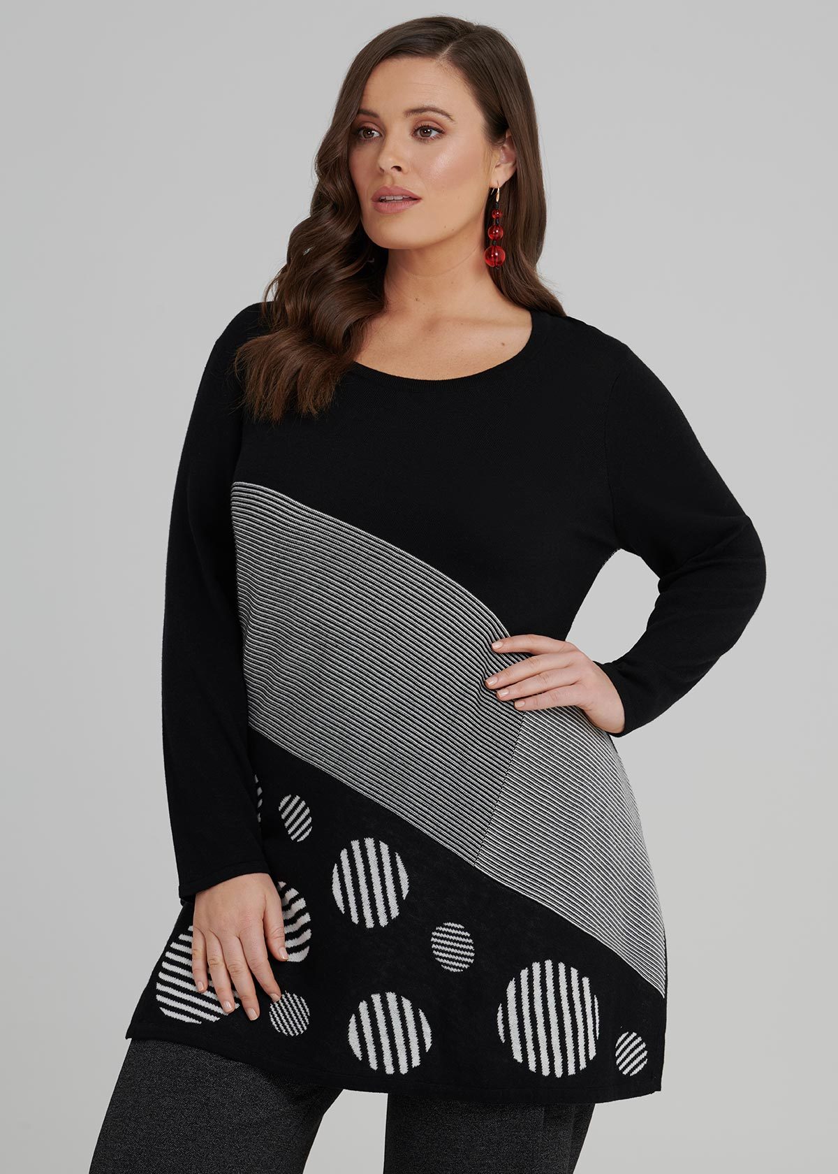 Shop Plus Size Madison Jumper in Black | Taking Shape AU
