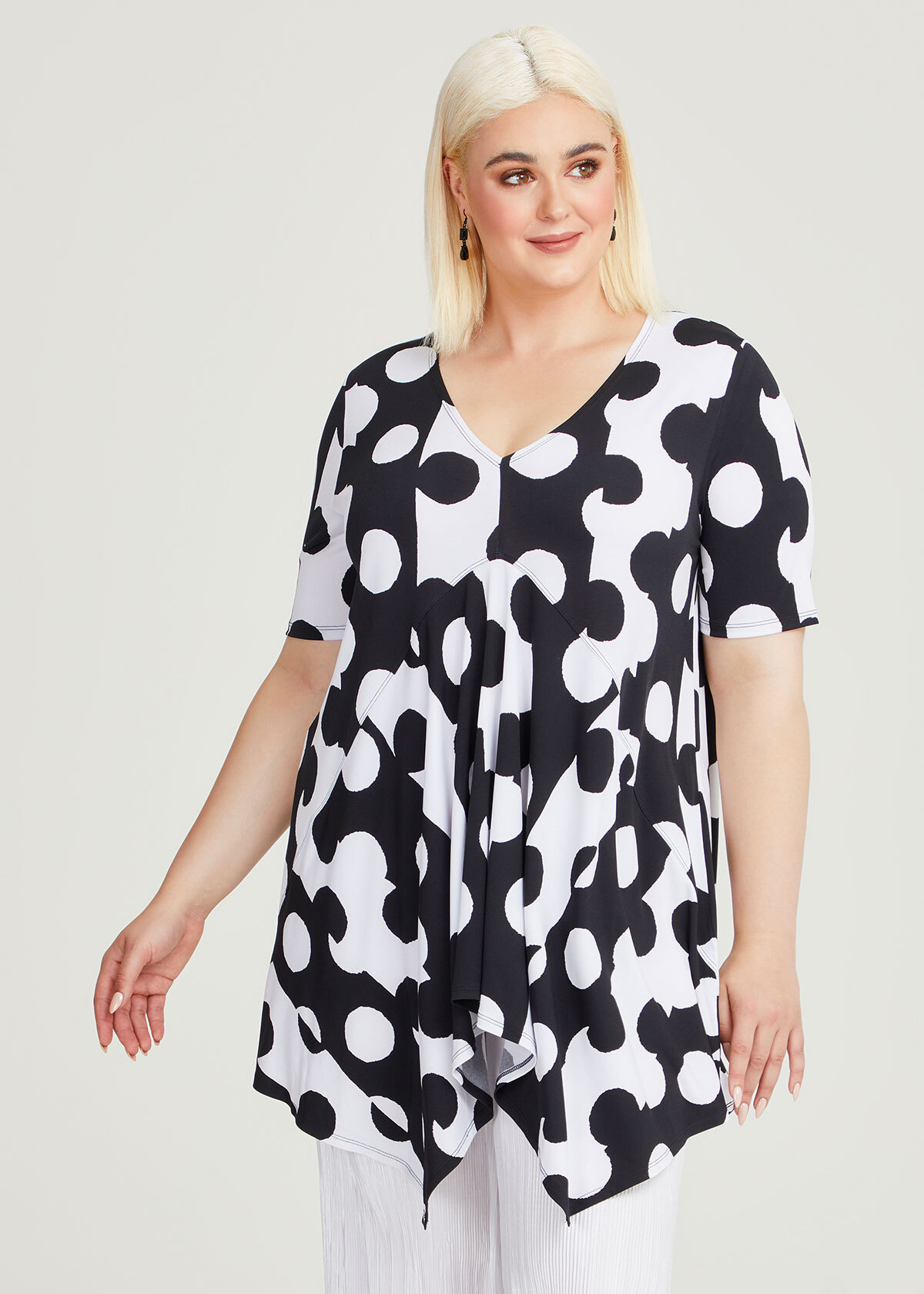 Shop Plus Size Maia Top in Black | Taking Shape UK