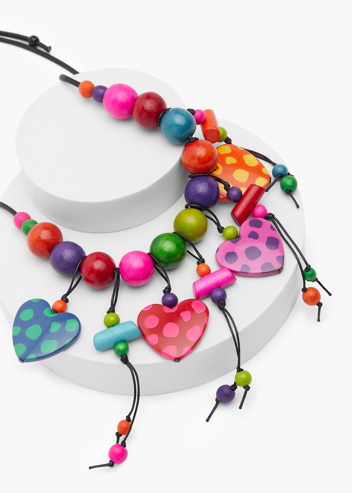 Shop Spotted Heart Necklace in Multi | Accessories | Taking Shape AU