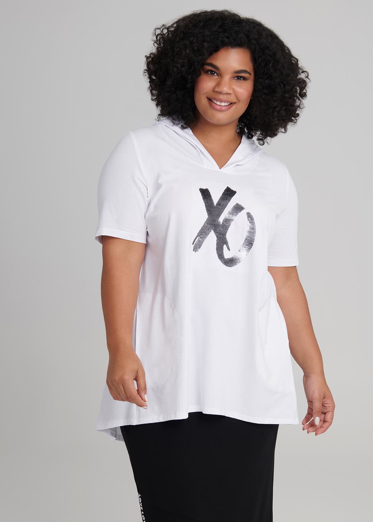 Shop Plus Size Cotton Honour Tunic, White | Taking Shape AU