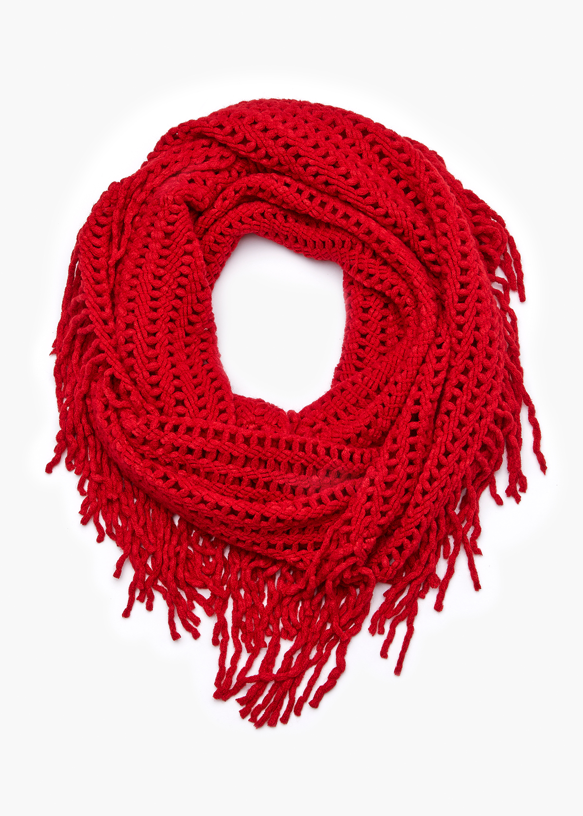 Shop Shaggy Fashion Snood in Red | Accessories | Taking Shape AU