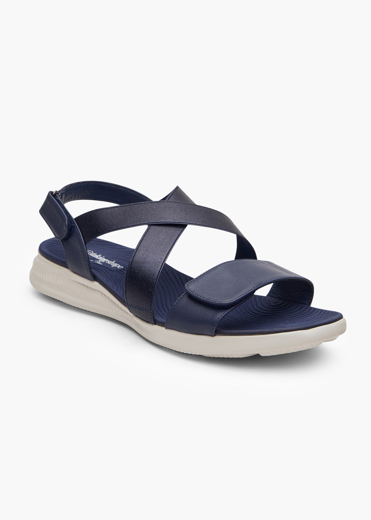 Shop Blue Flex Elastic Comfort Sandal | Comfortable Shoes | Taking Shape AU