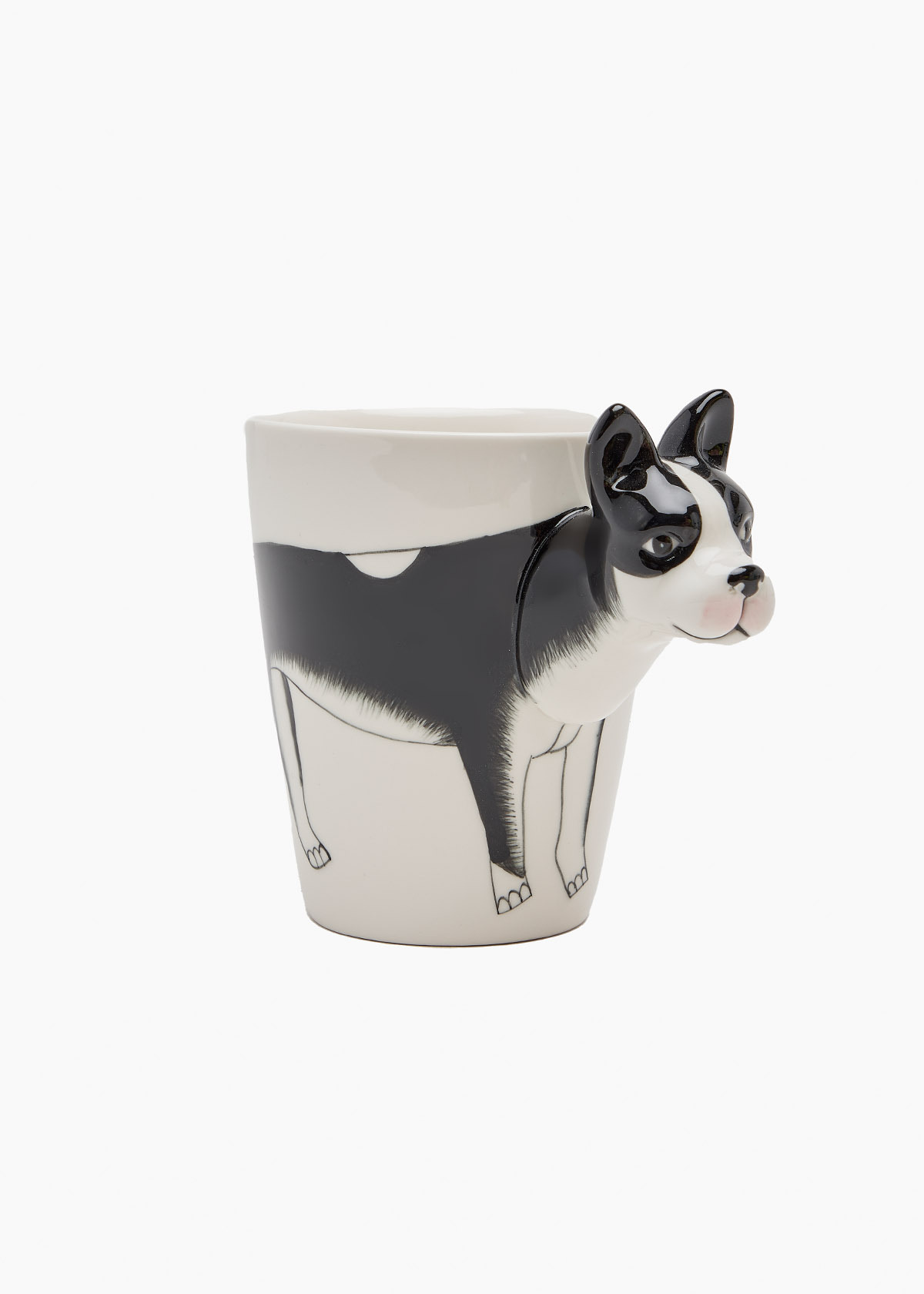 Shop 3D Dog Mug in White | Accessories | Taking Shape AU