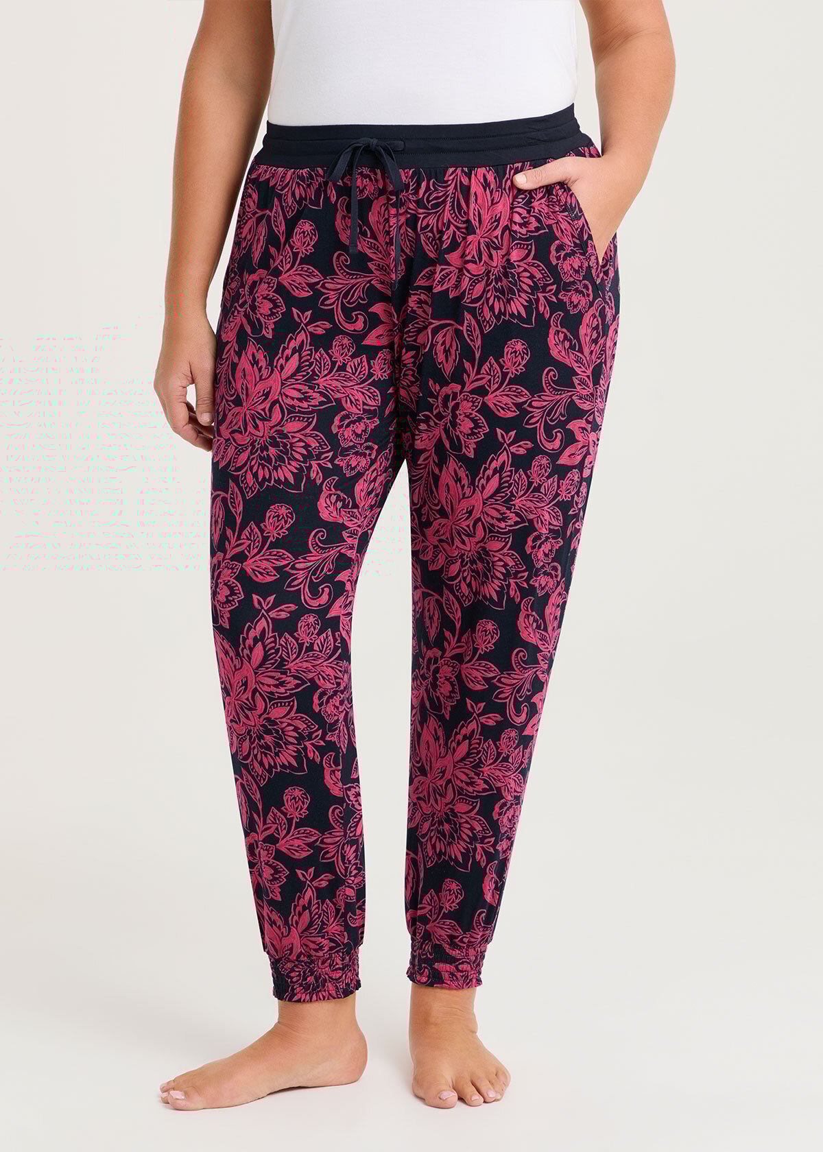 Shop Plus Size Bamboo Twilight Pyjama Pant, Multi | Taking Shape AU
