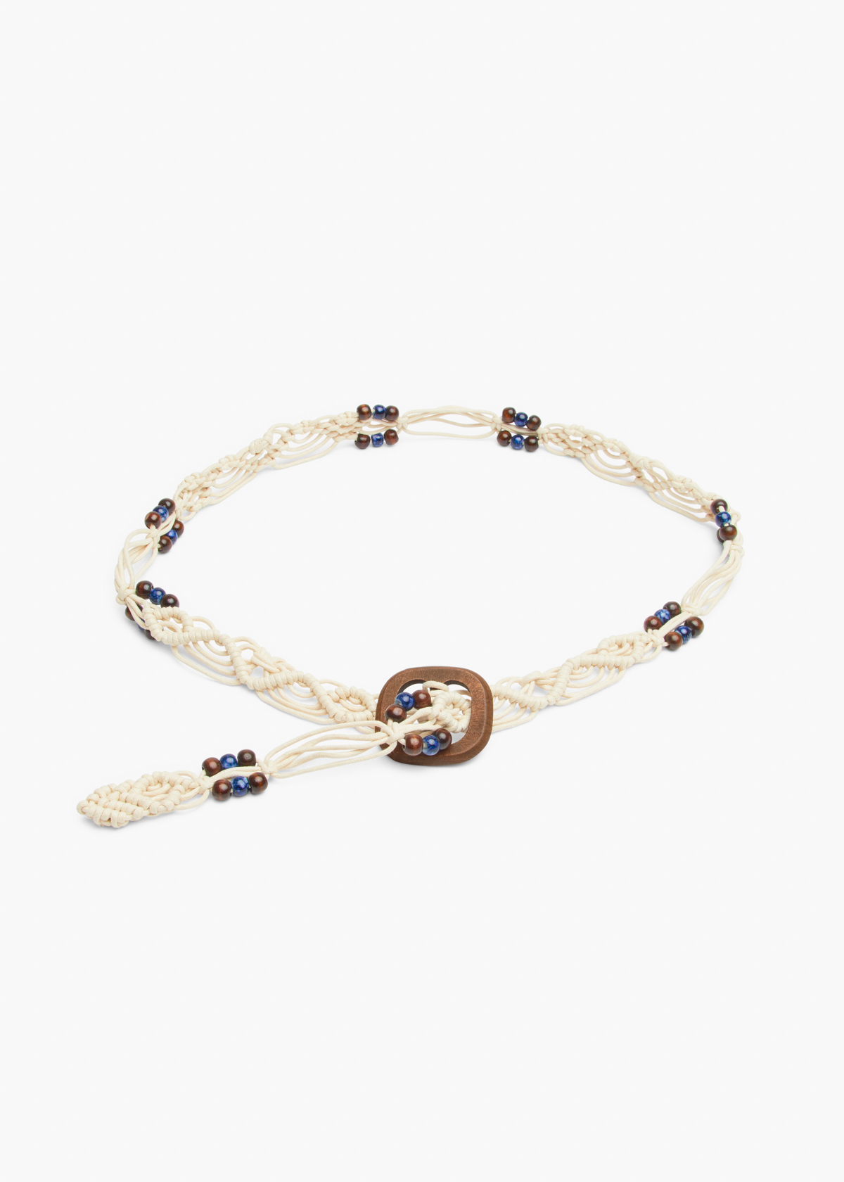 Shop Buckle Rope Belt in White | Accessories | Taking Shape NZ