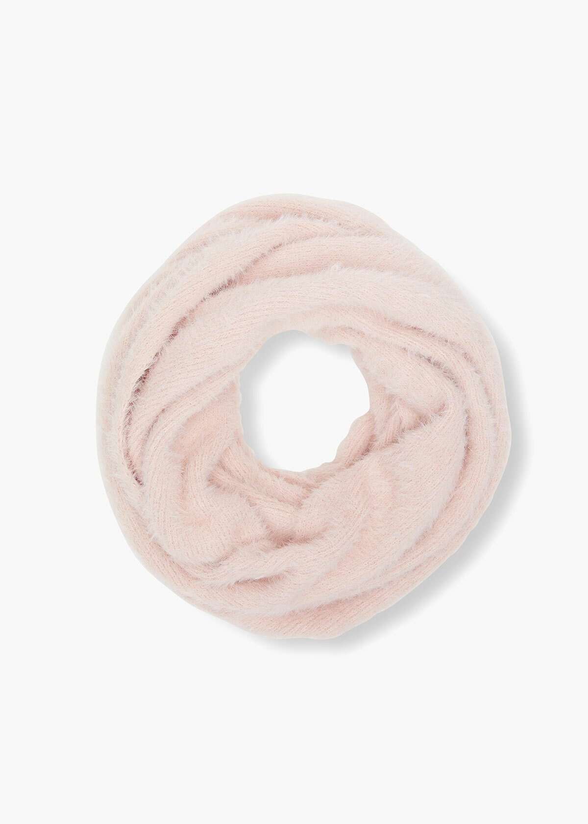 Shop Blush Fluffy Snood in Pink | Accessories | Taking Shape NZ