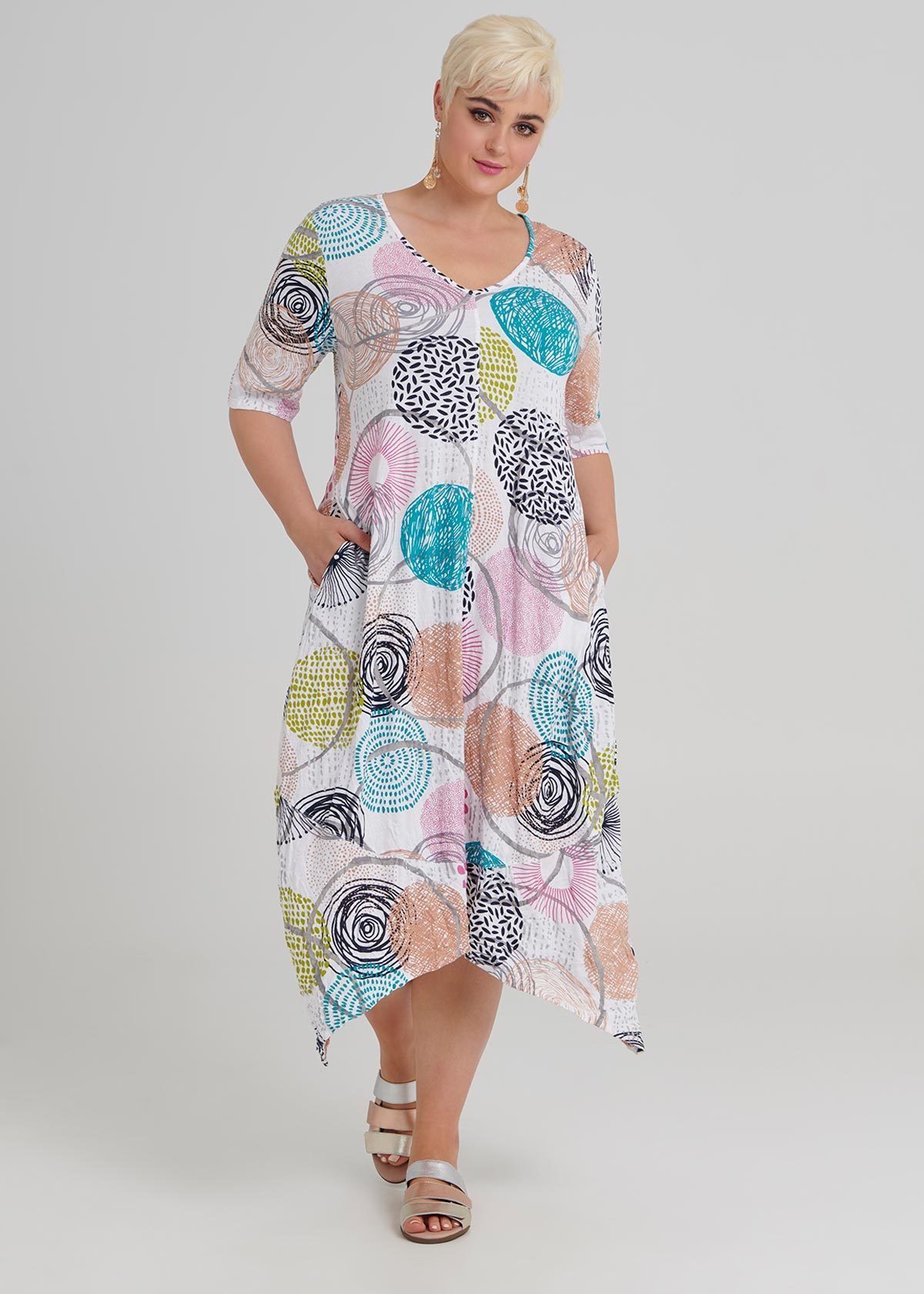 Shop Plus Size Melody Modal Dress, Print | Taking Shape AU