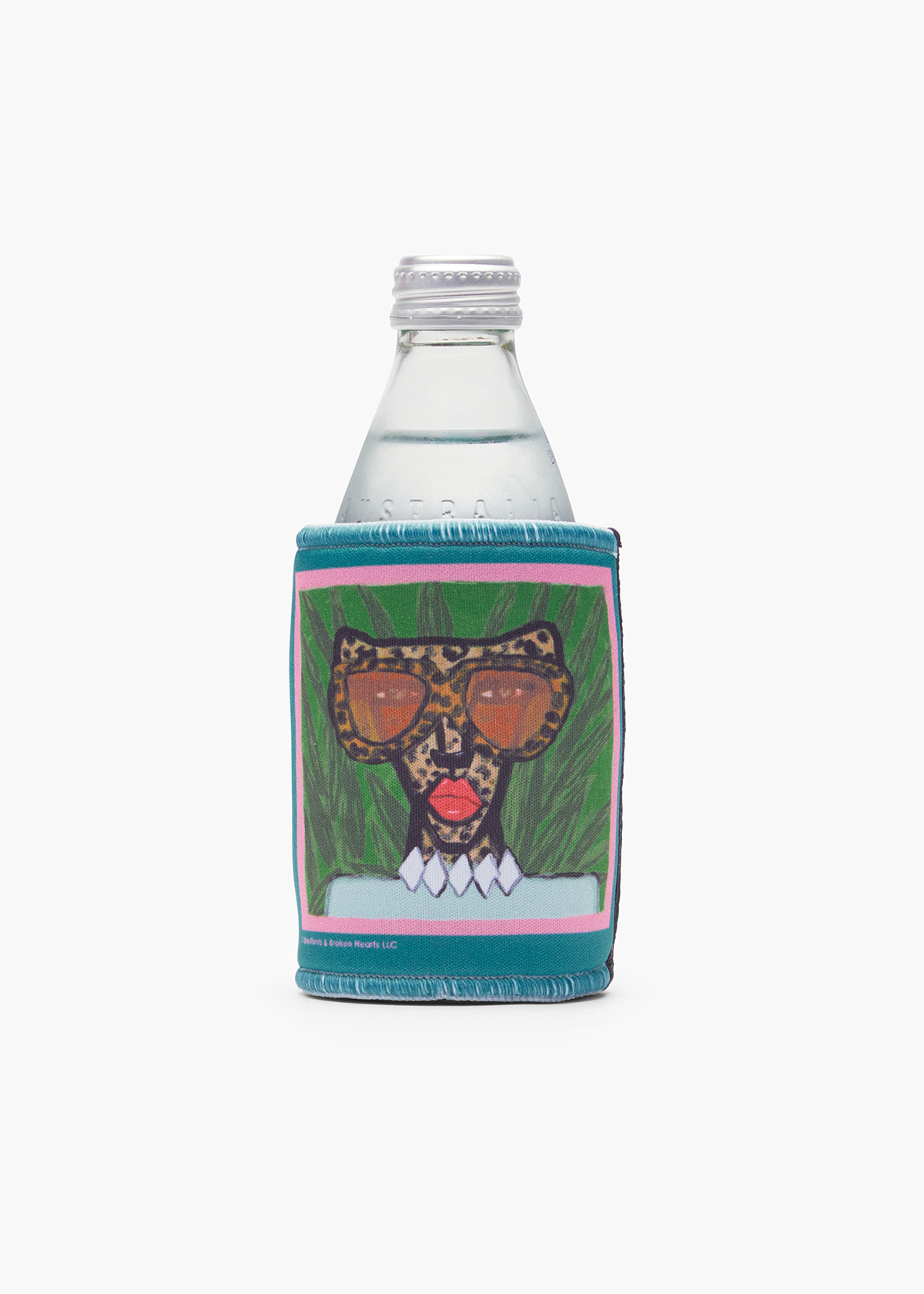 Shop Bouffants Cheetah Drink Cooler in Multi | Accessories | Taking ...