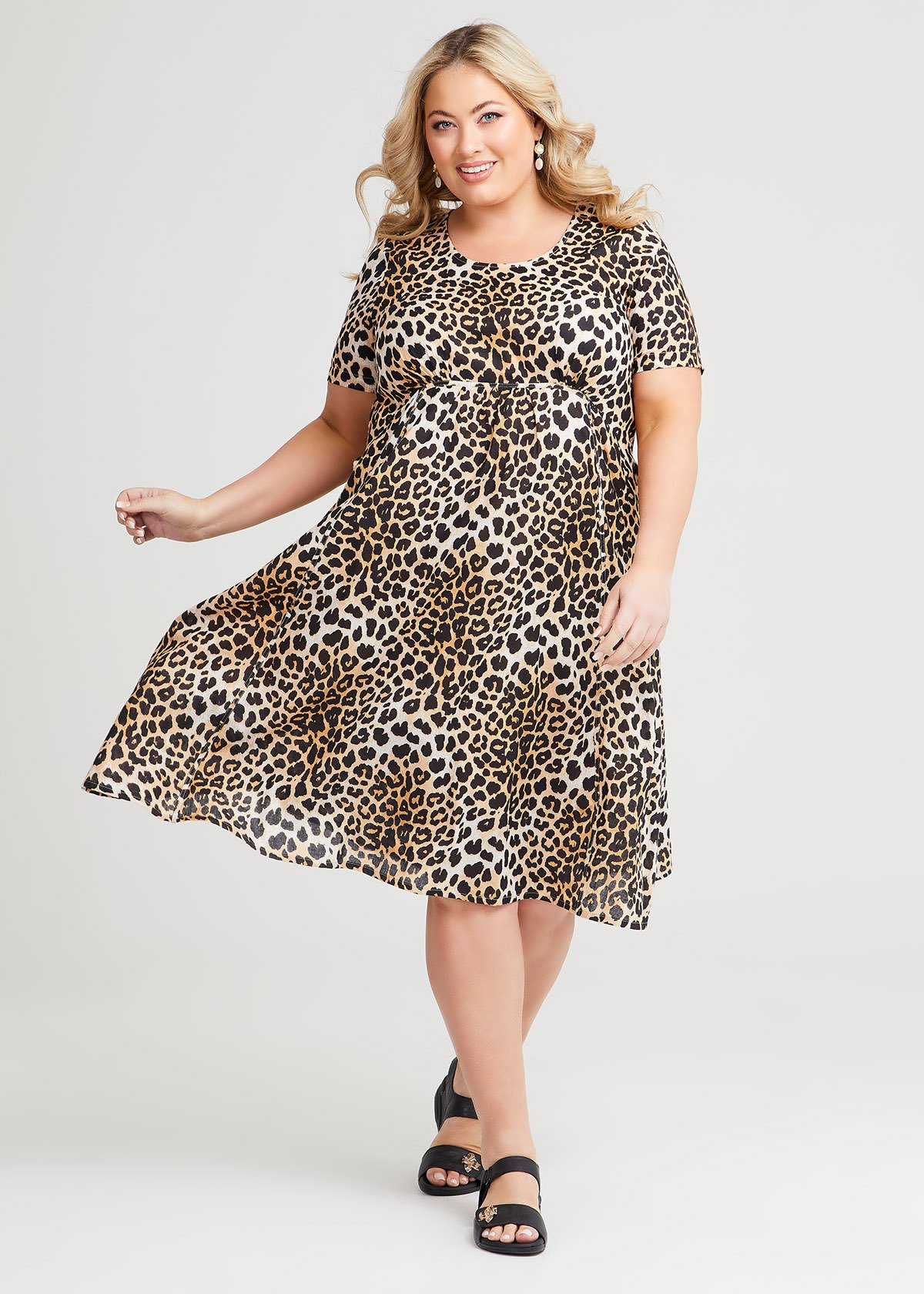 Shop Plus Size Cotton Favourite Dress, Purple | Taking Shape AU