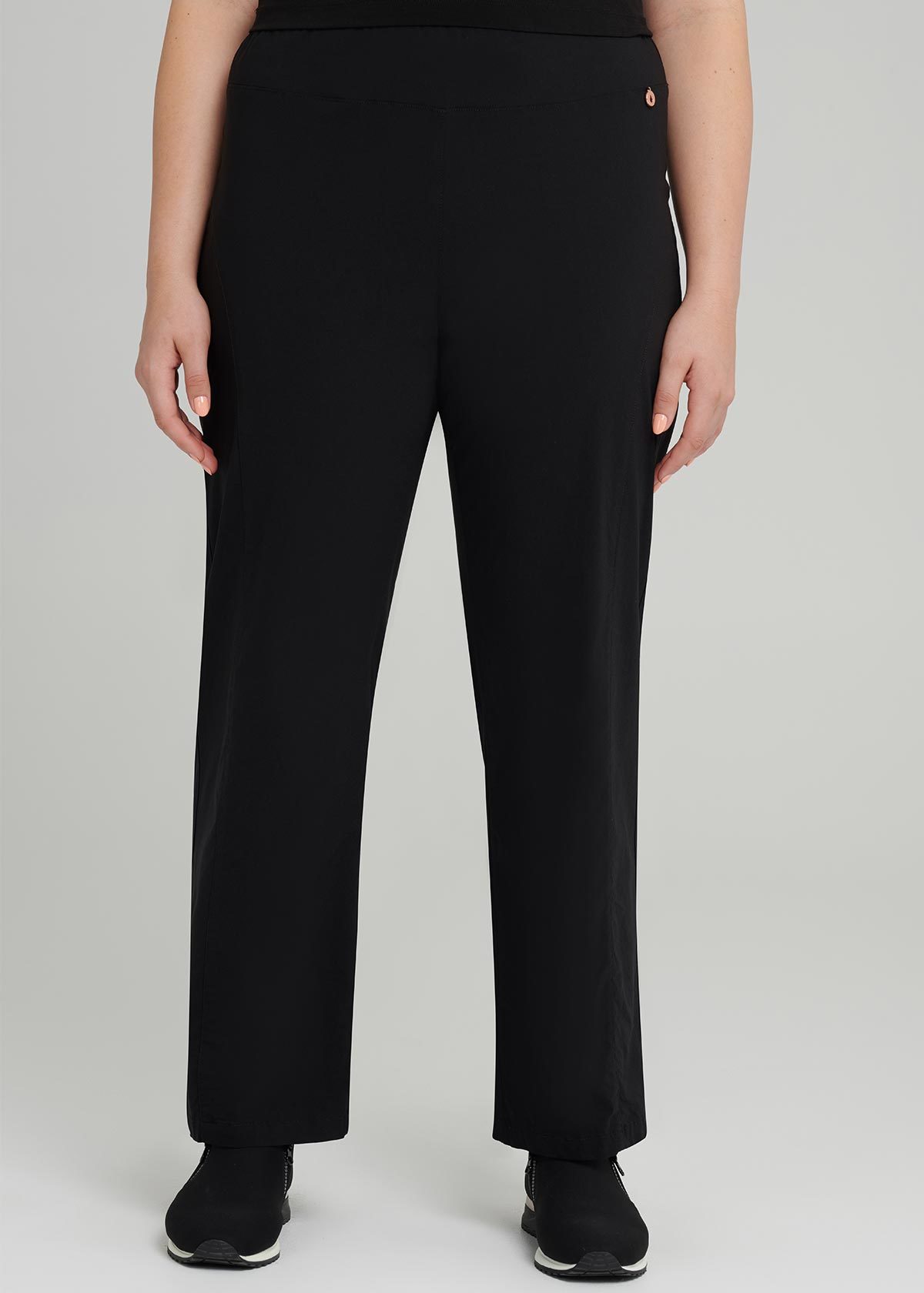 Shop Plus Size Active Long Length Pant, Black | Taking Shape AU