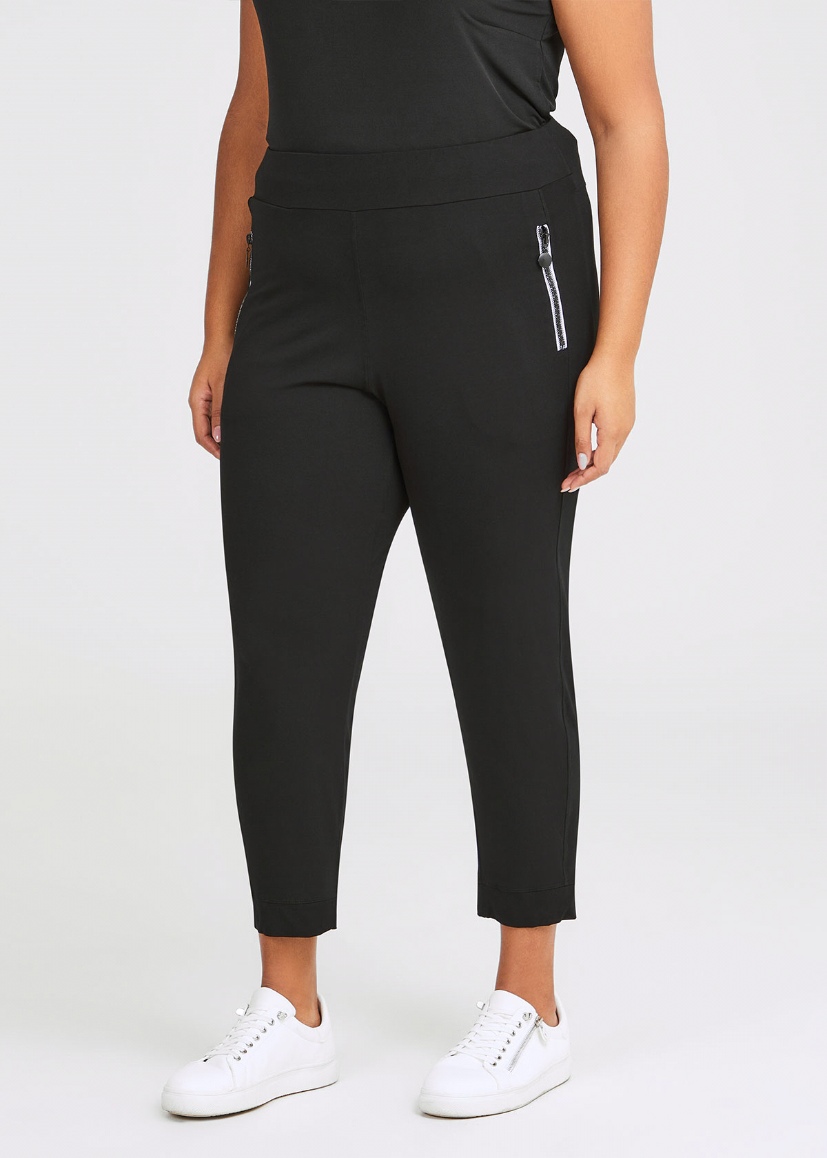 Shop Plus Size Florence Pant In Black Taking Shape Au