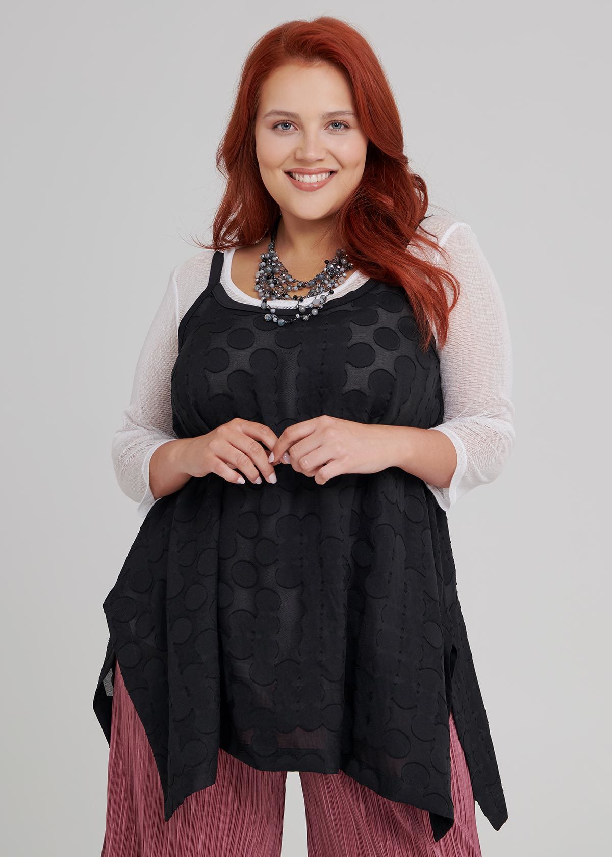 Shop Plus Size Grace Top, Black | Taking Shape AU