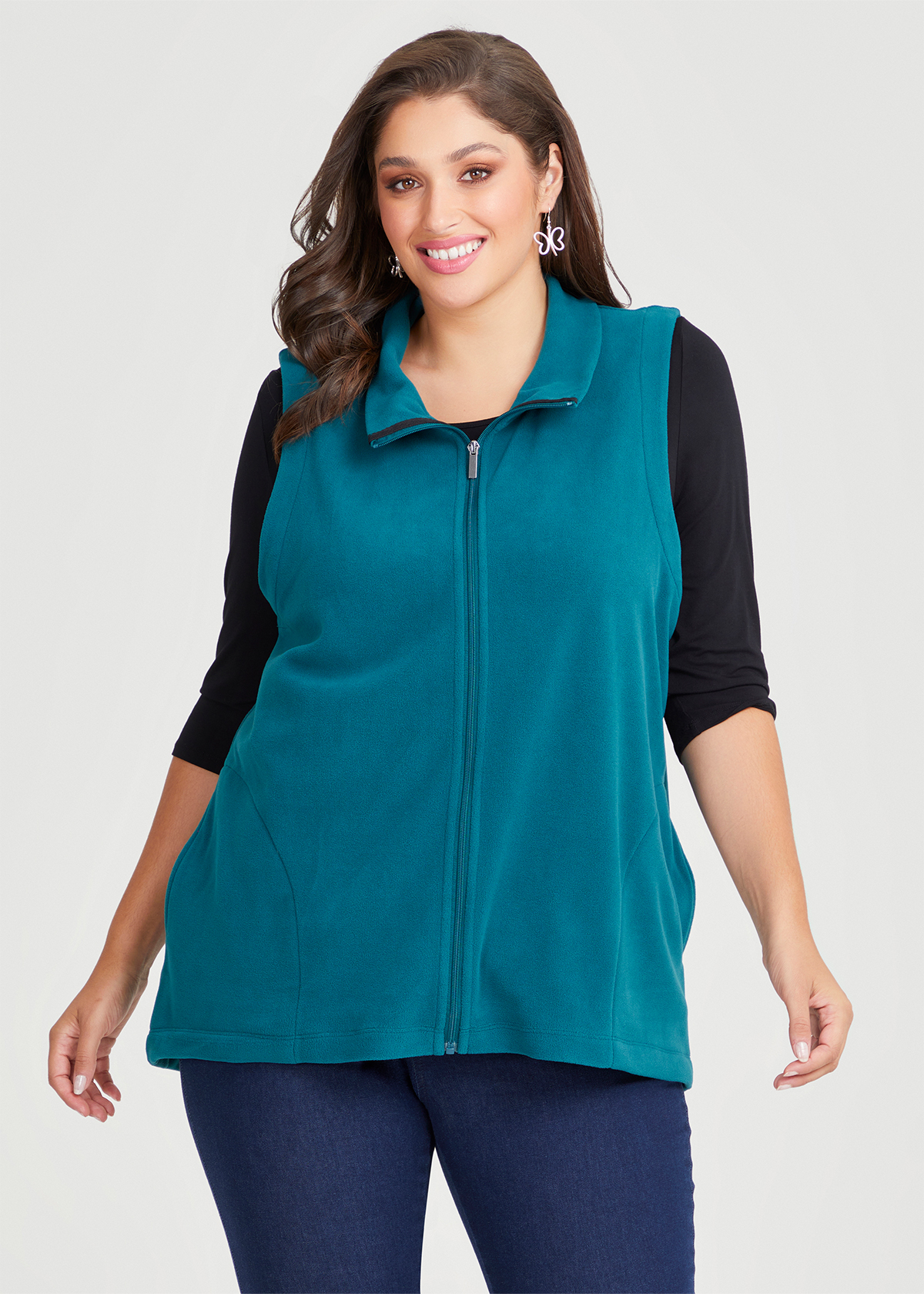 Plus Size Polar Fleece Vest | Sizes 12-30 | Taking Shape