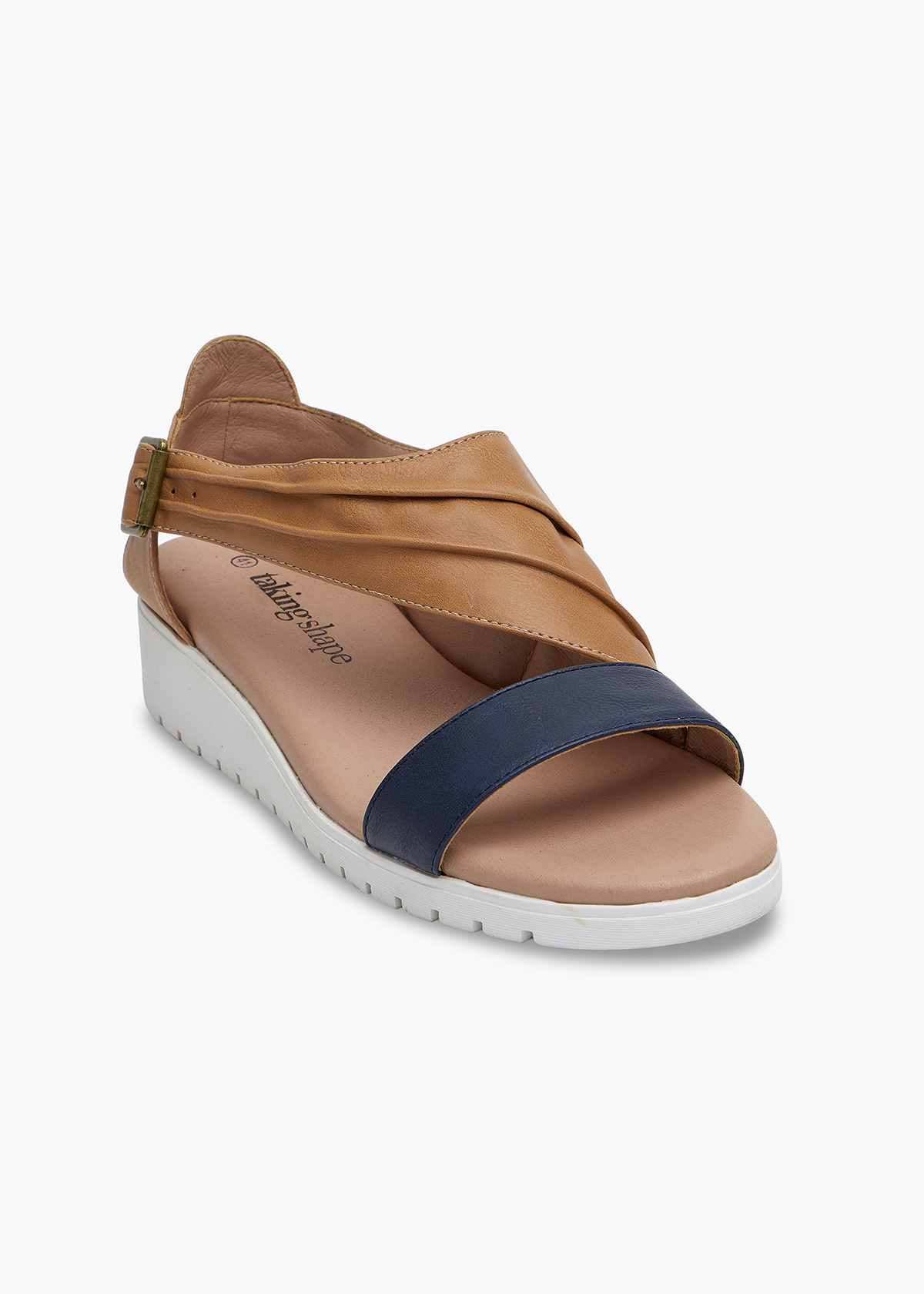 Shop Brown Coverage Flexible Sandal | Comfortable Shoes | Taking Shape NZ