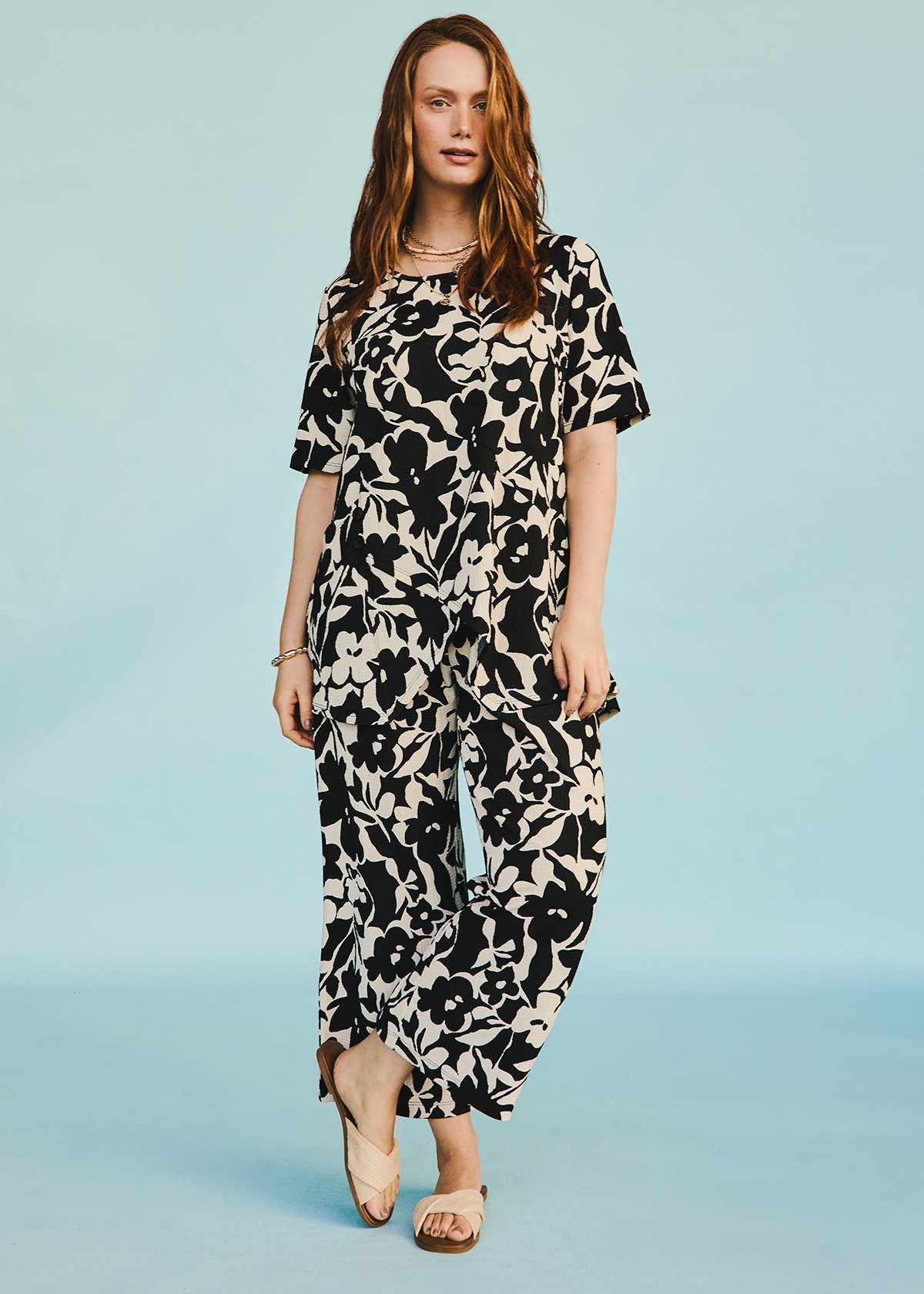 Shop Plus Size Cassia Pant, Multi | Taking Shape NZ