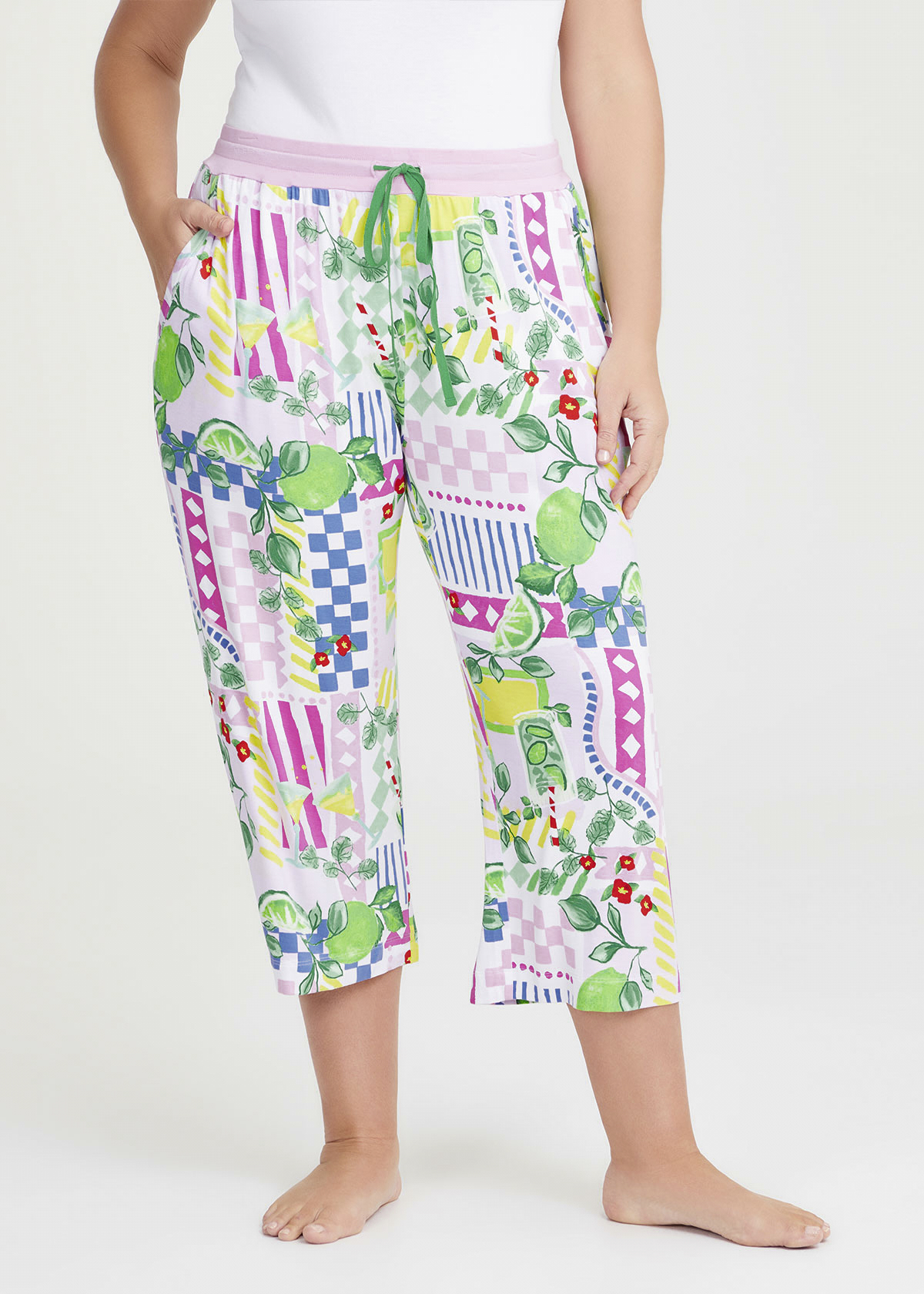 Plus Size Women's Pastel Bamboo Pyjama Pants | Taking Shape AU