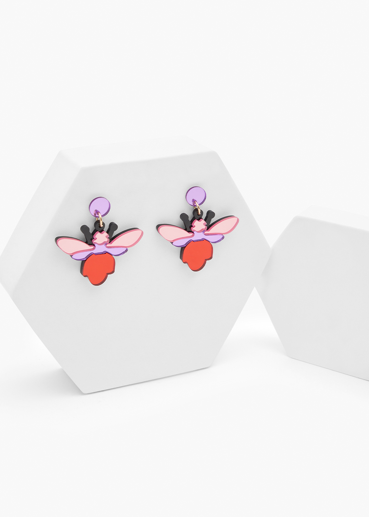 Shop Lazer Cut Bee Earrings in Multi | Accessories | Taking Shape AU