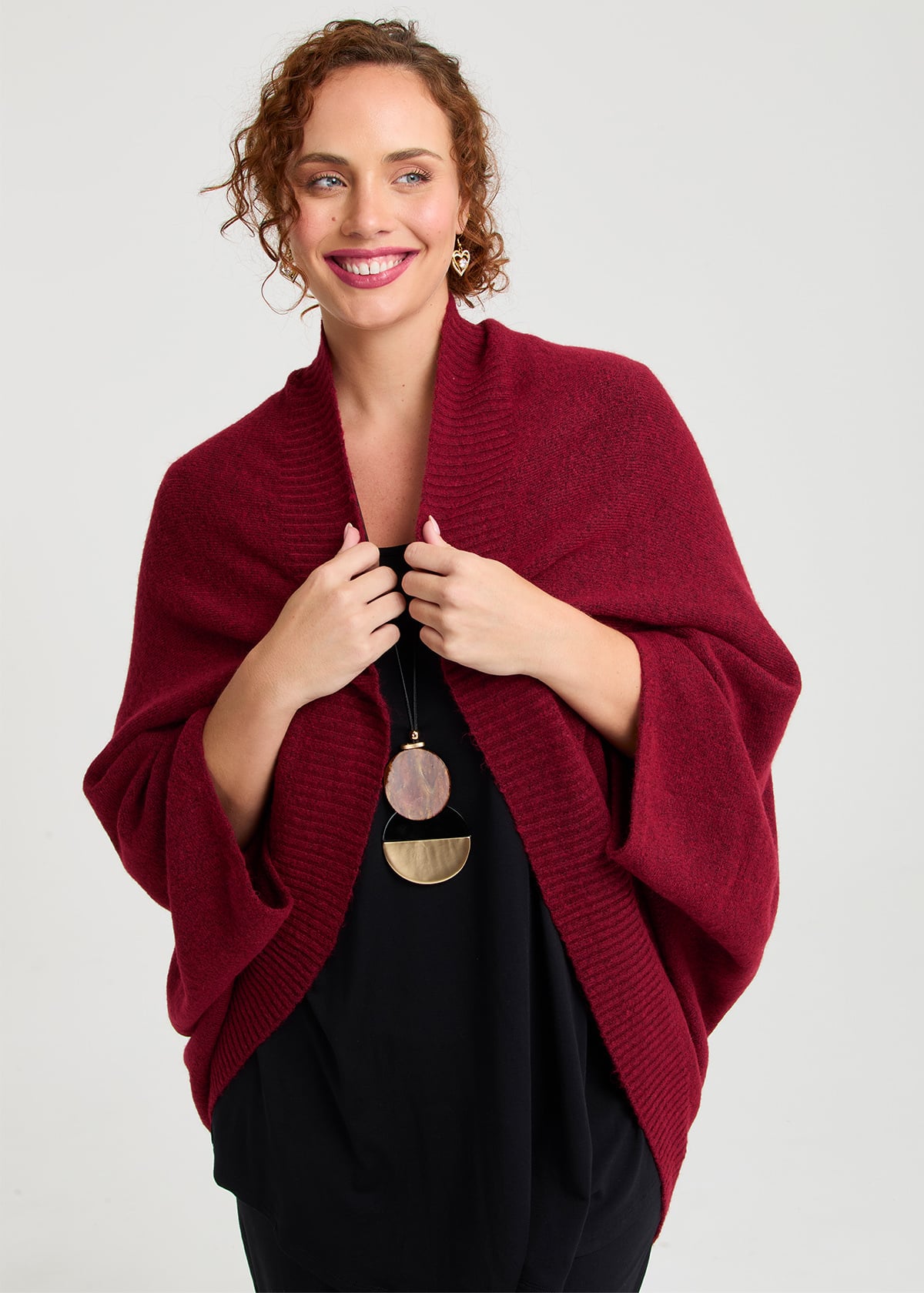 Shop Classic Cape in Red | Accessories | Taking Shape NZ
